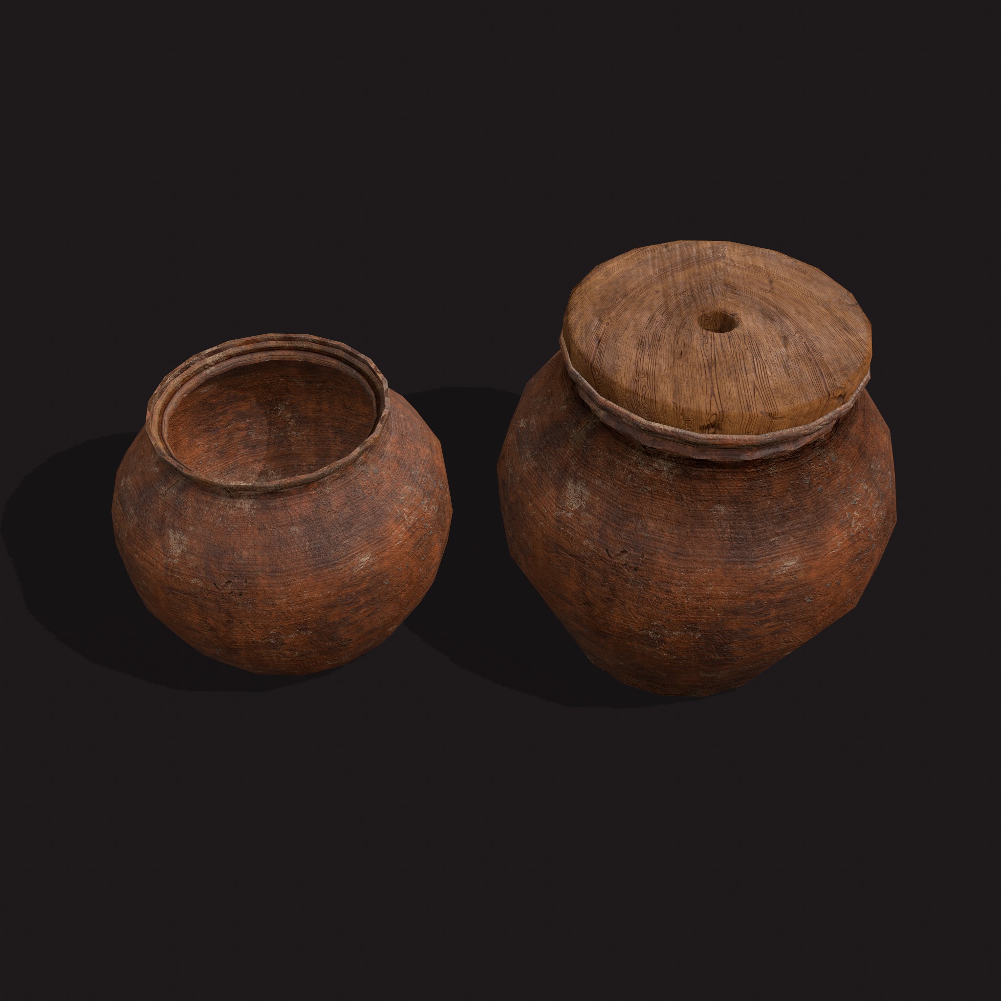 Medieval Cooking Pots - 3D Model by Get Dead Entertainment
