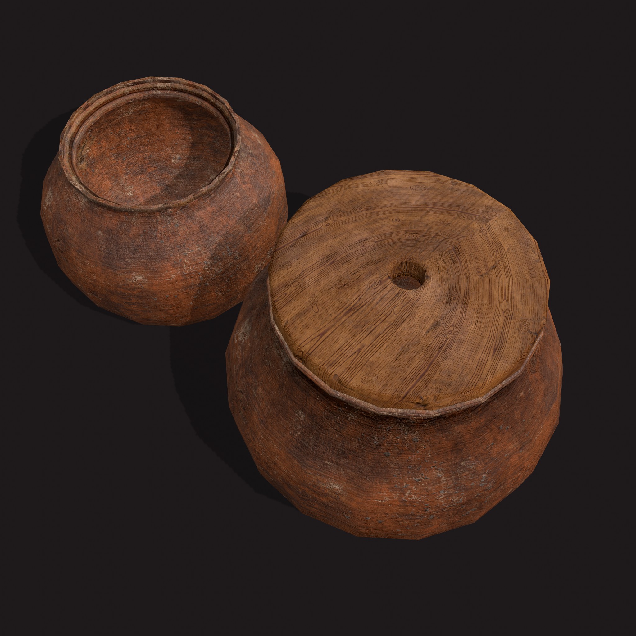 Medieval Cooking Pots - 3D Model by Get Dead Entertainment