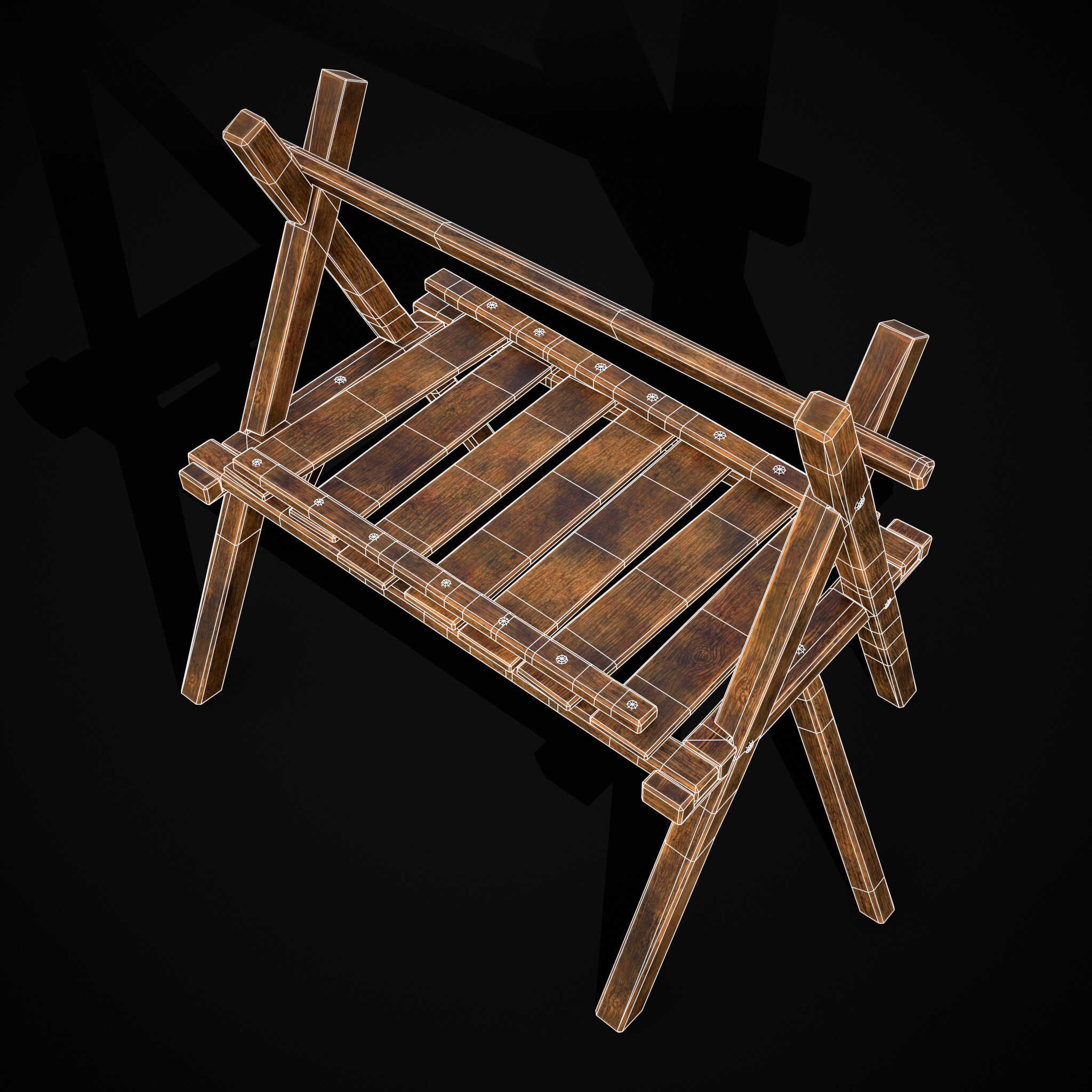 Medieval Cooking Stand - 3D Model by Get Dead Entertainment