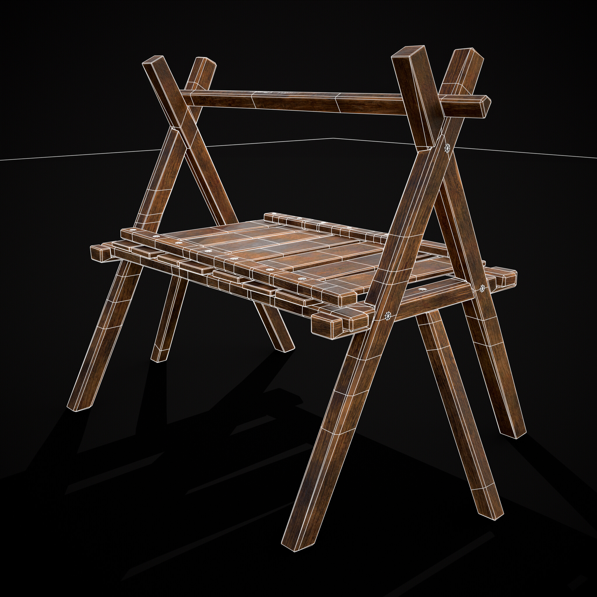Medieval Cooking Stand - 3D Model by Get Dead Entertainment