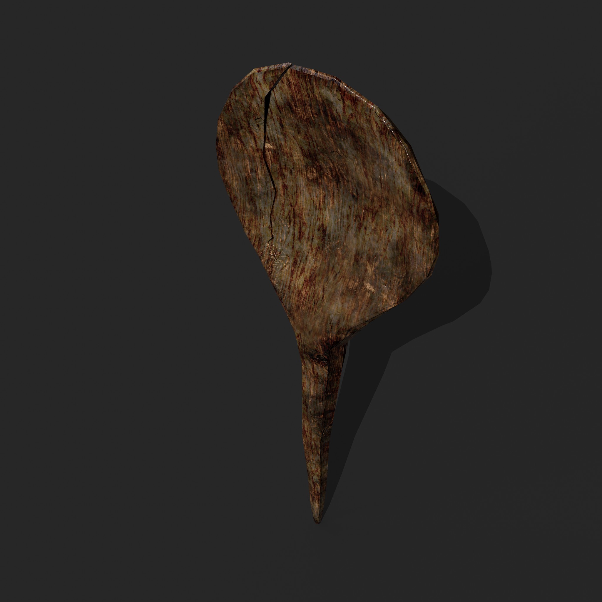 Medieval Cracked Spoon - 3D Model by Get Dead Entertainment