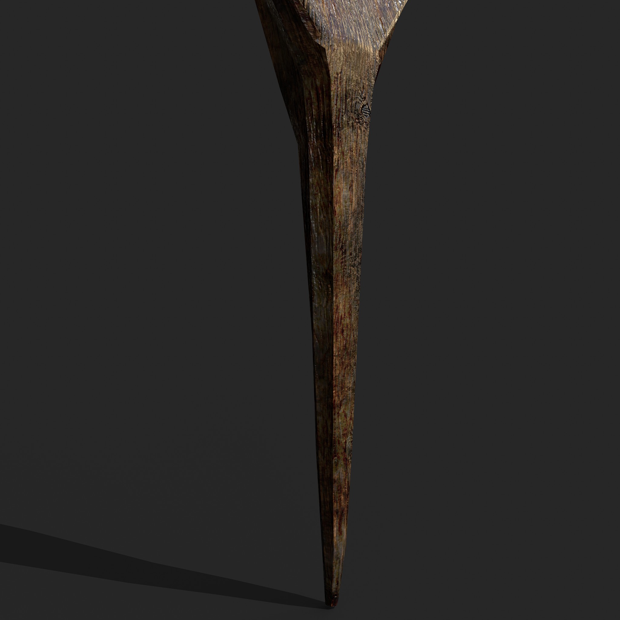 Medieval Cracked Spoon - 3D Model by Get Dead Entertainment