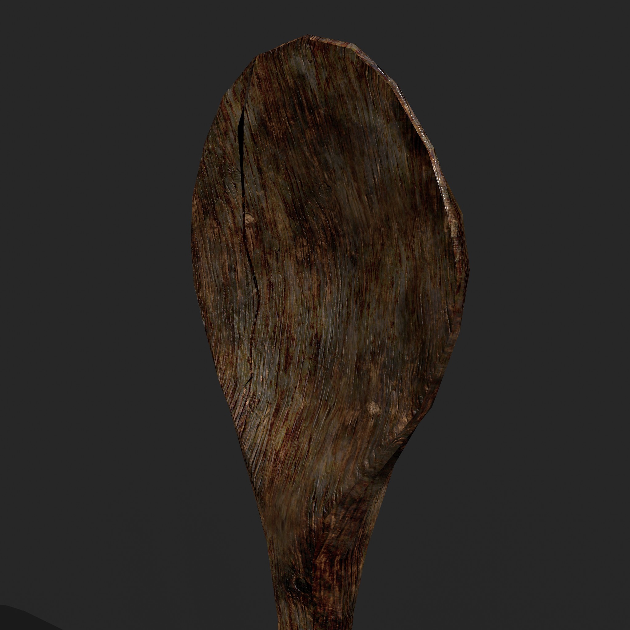 Medieval Cracked Spoon - 3D Model by Get Dead Entertainment