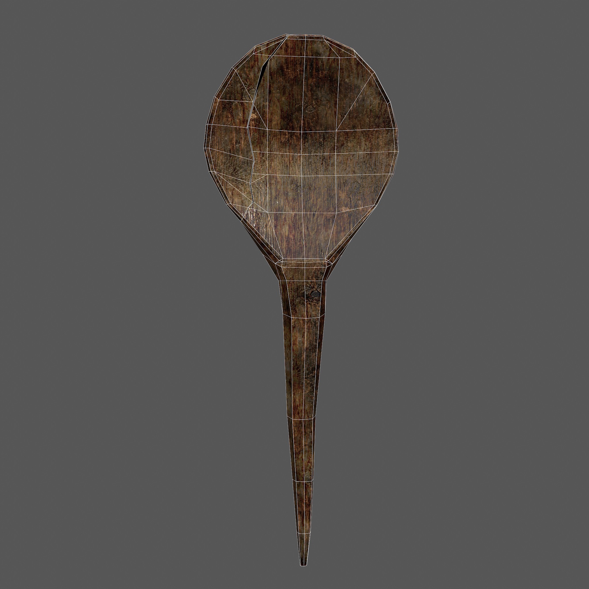 Medieval Cracked Spoon - 3D Model by Get Dead Entertainment