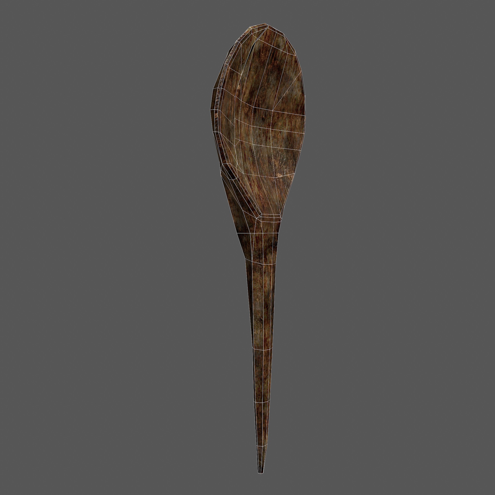 Medieval Cracked Spoon - 3D Model by Get Dead Entertainment