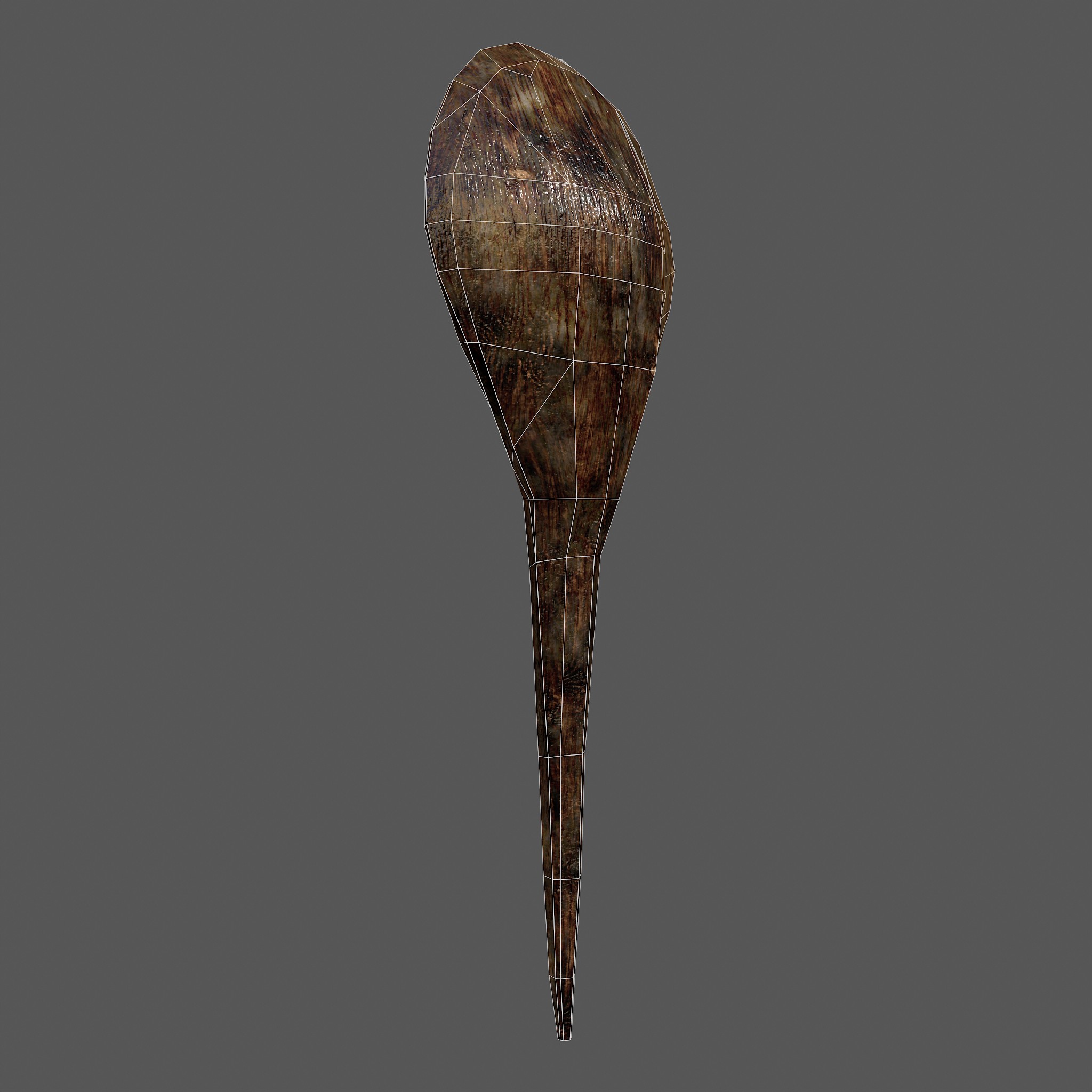 Medieval Cracked Spoon - 3D Model by Get Dead Entertainment