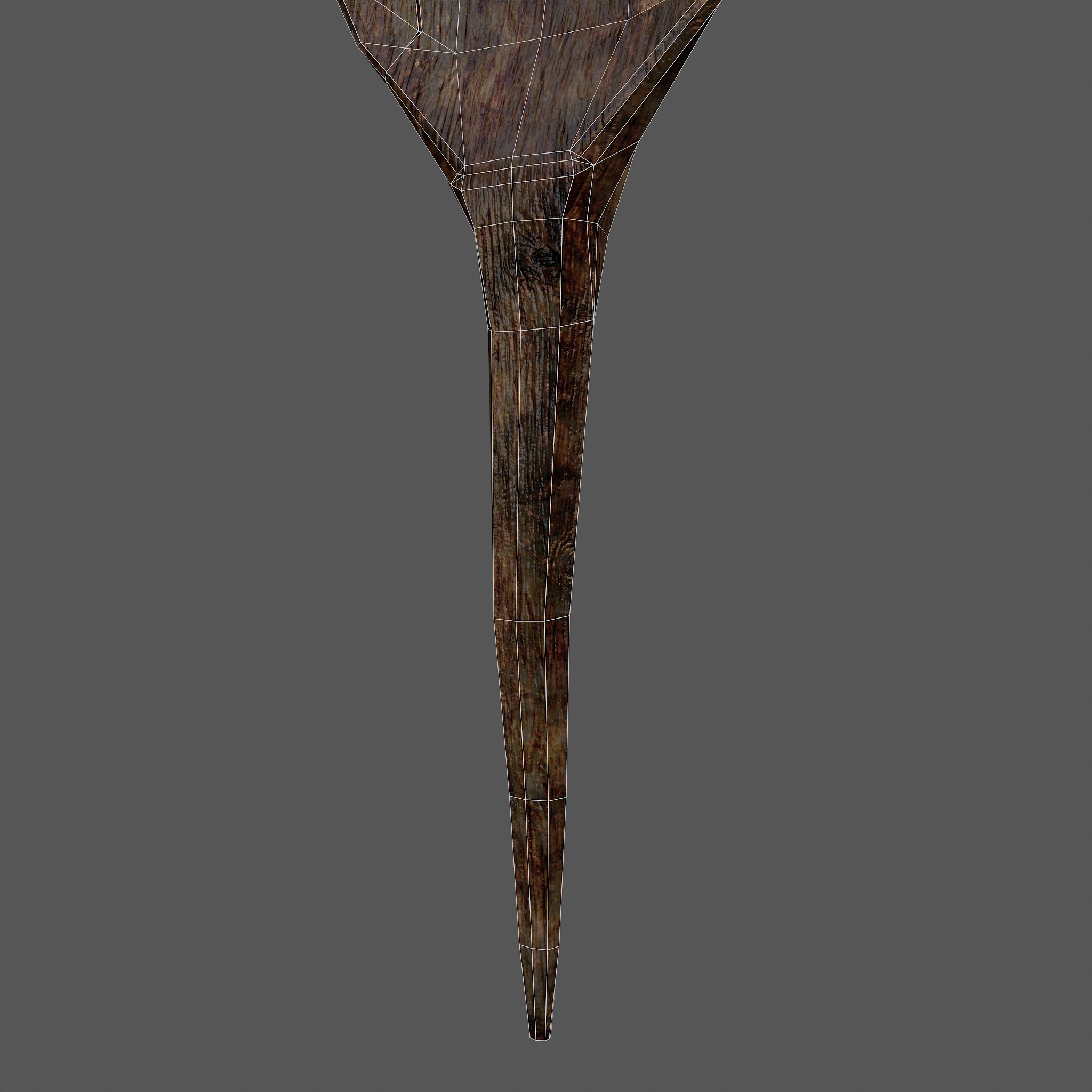 Medieval Cracked Spoon - 3D Model by Get Dead Entertainment