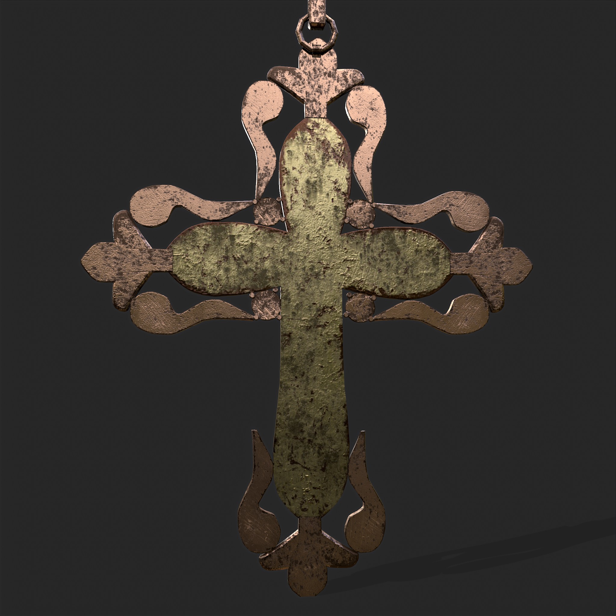 Medieval Cross Necklace - 3D Model by Get Dead Entertainment