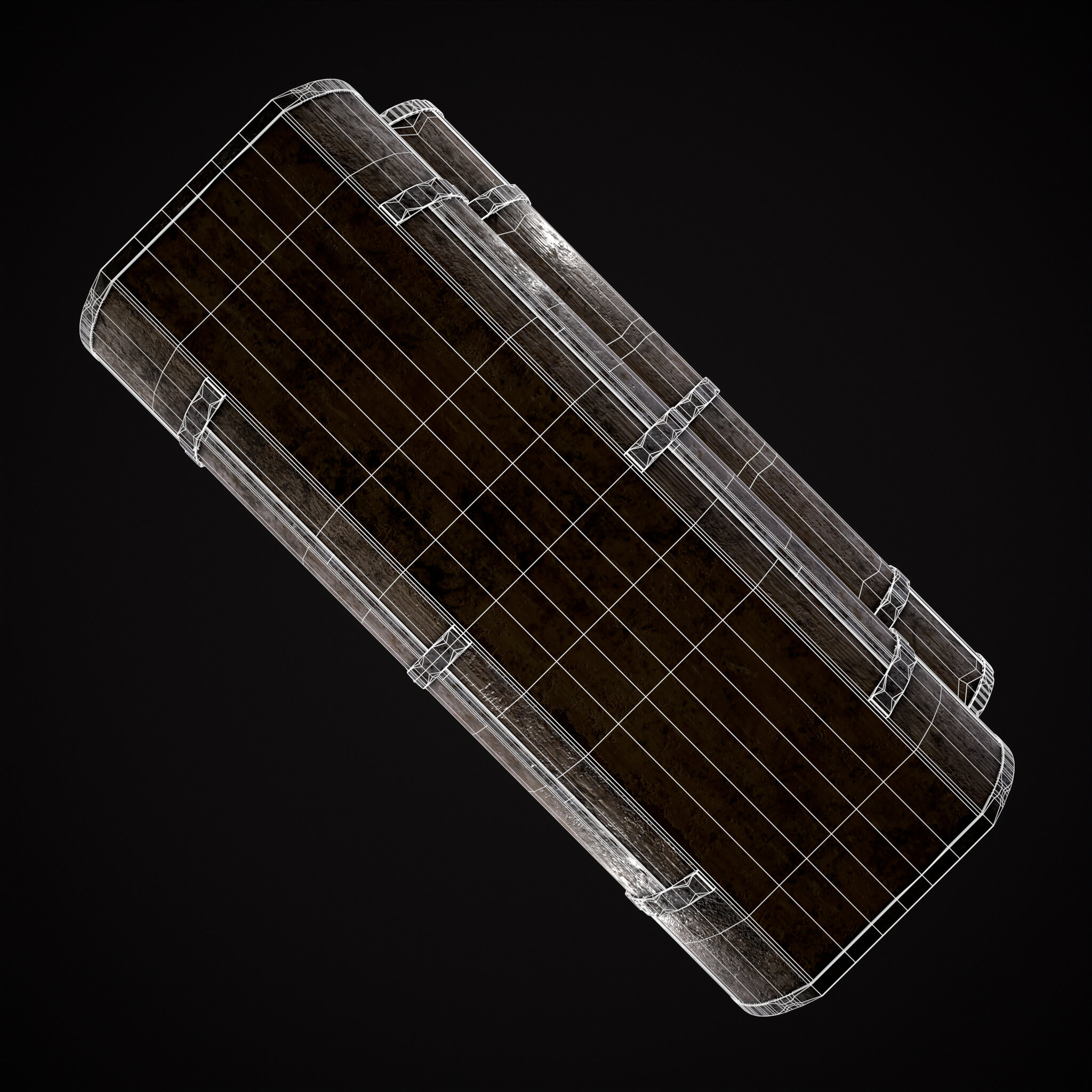 Medieval Cylindrical Chest - 3D Model by Get Dead Entertainment