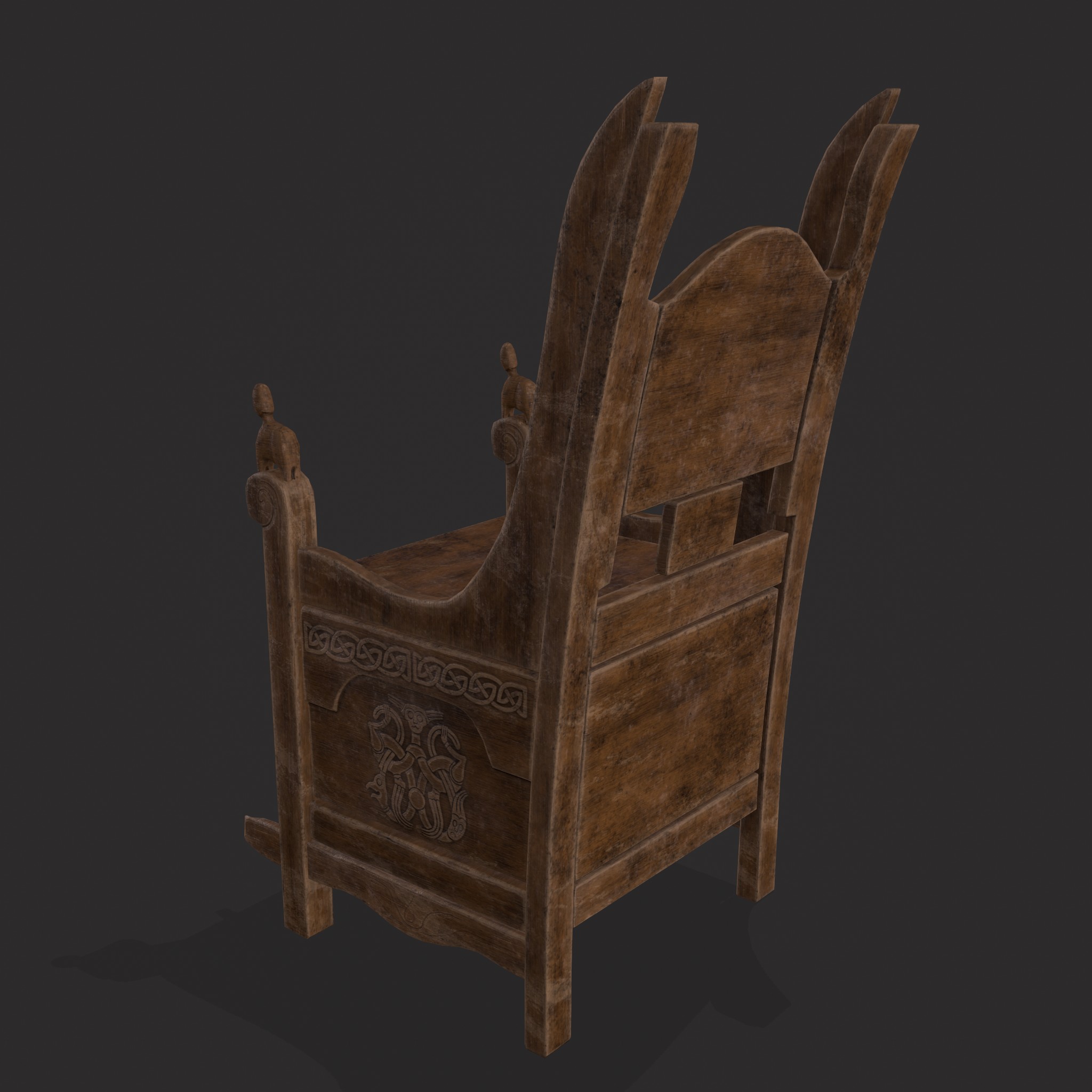 Medieval Designed Chair - 3D Model by Get Dead Entertainment