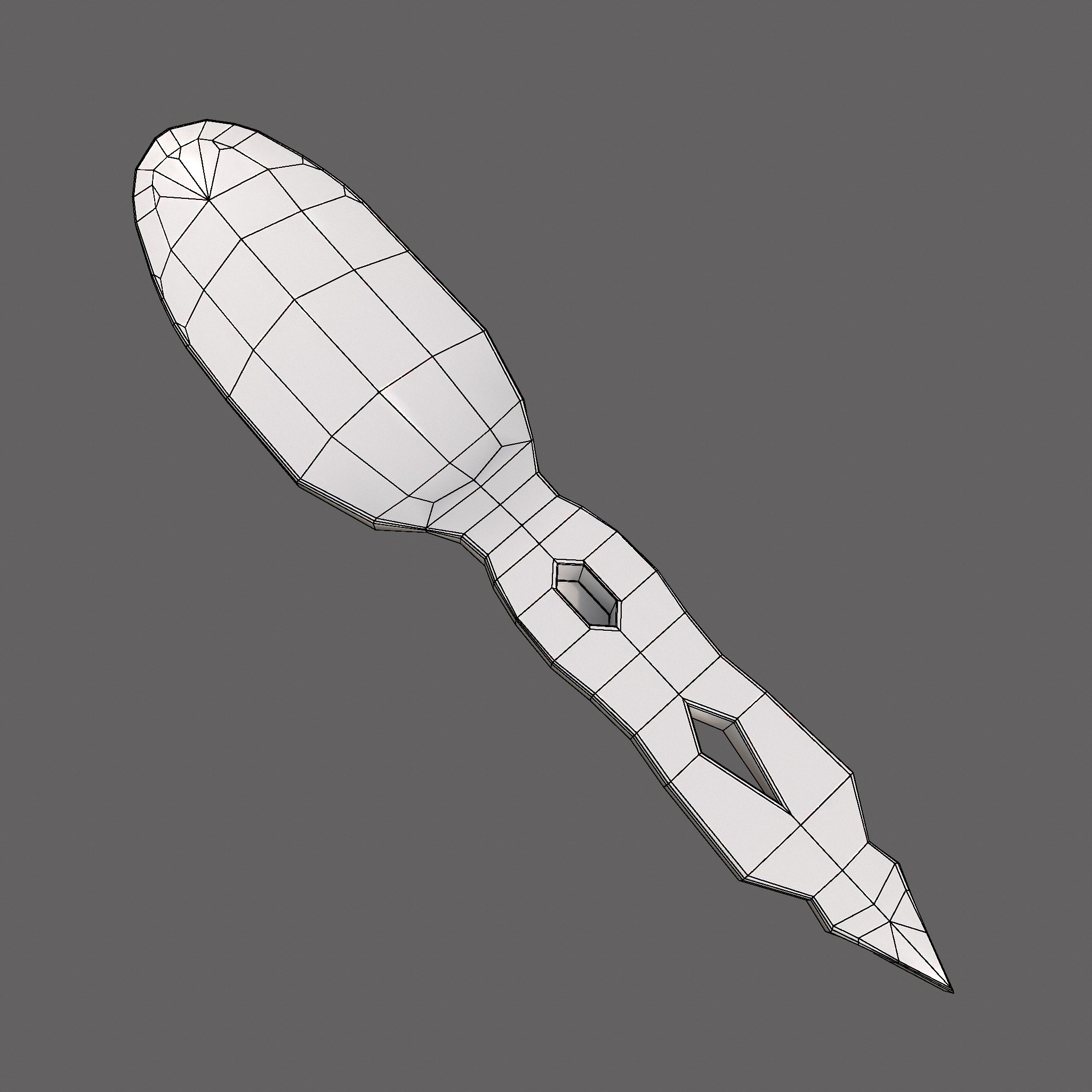 Medieval Designed Spoon - Free 3D Model by Get Dead Entertainment
