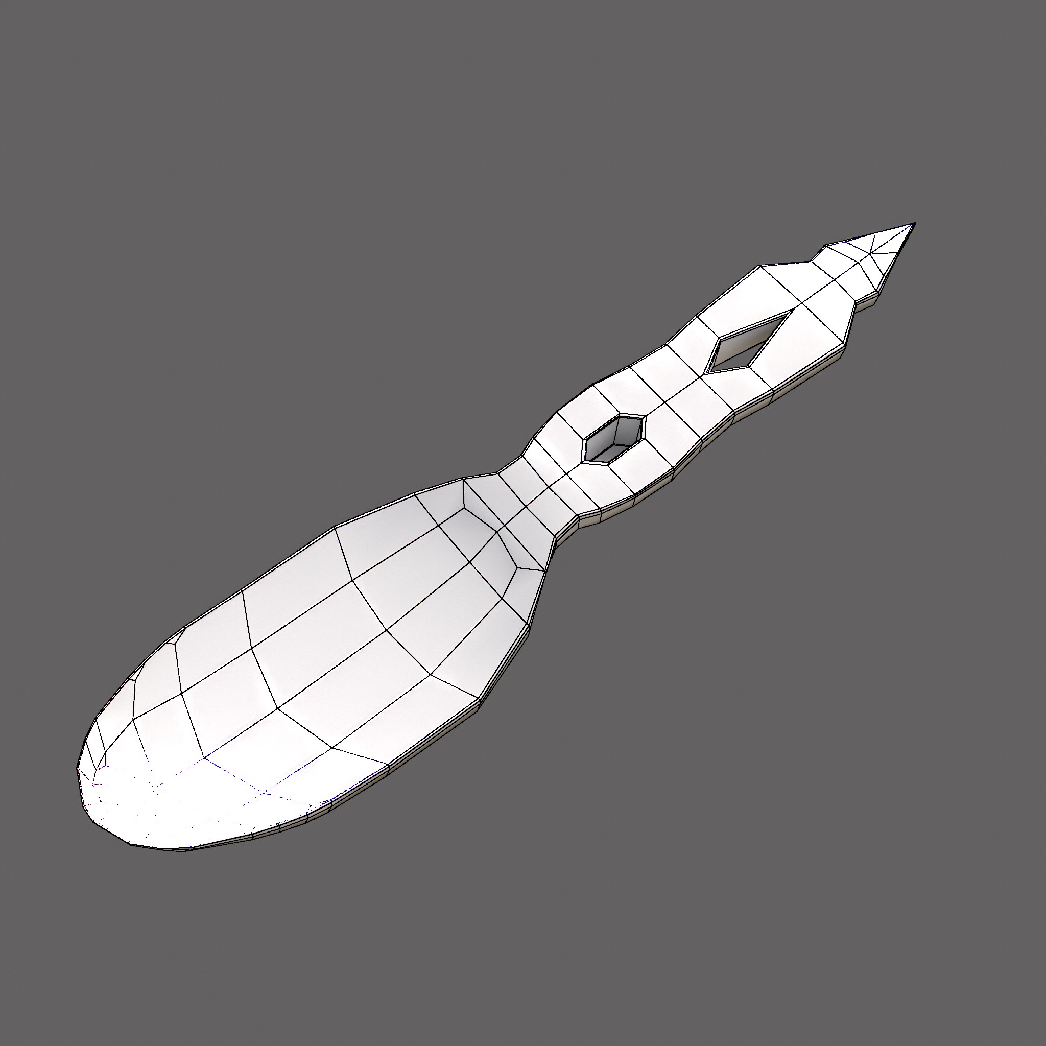 Medieval Designed Spoon - Free 3D Model by Get Dead Entertainment