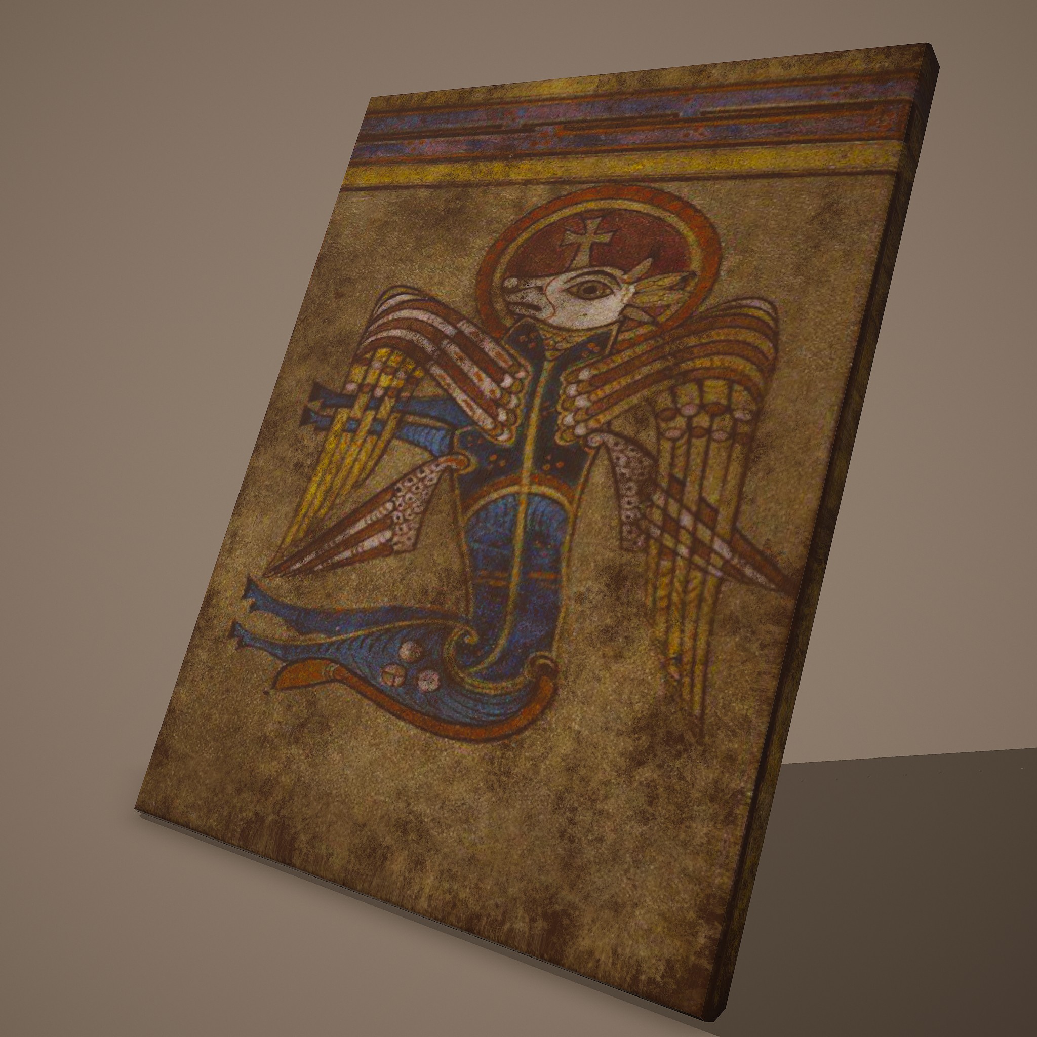 Medieval Dragon Painting - 3D Model by Get Dead Entertainment