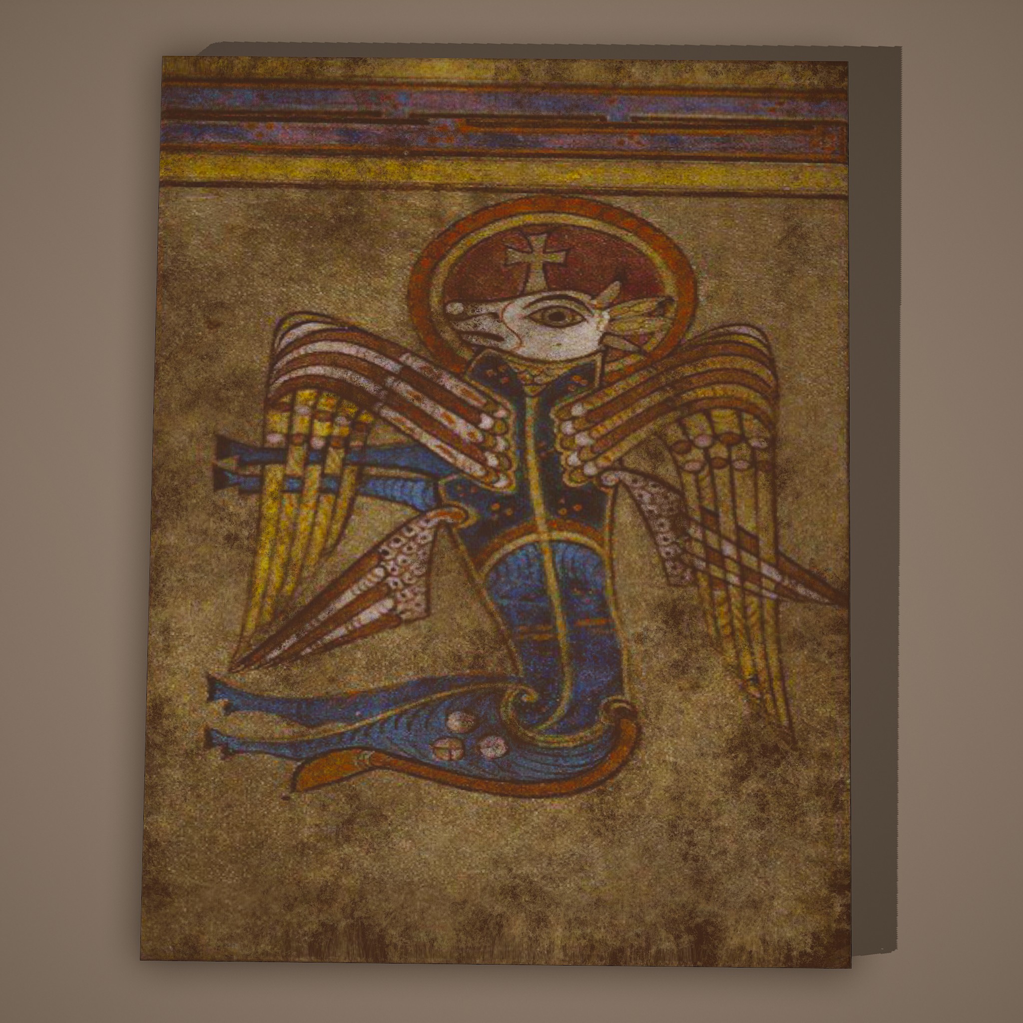 Medieval Dragon Painting - 3D Model by Get Dead Entertainment