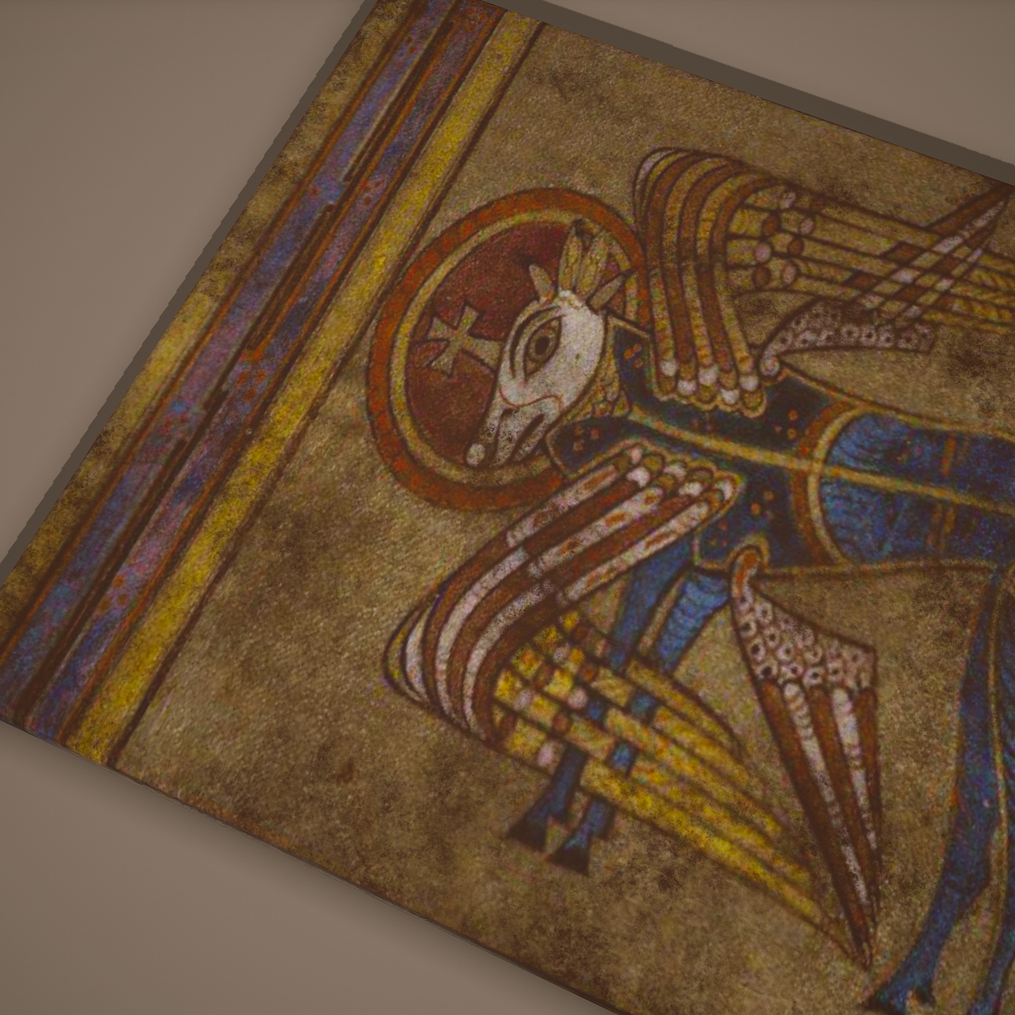 Medieval Dragon Painting - 3D Model by Get Dead Entertainment