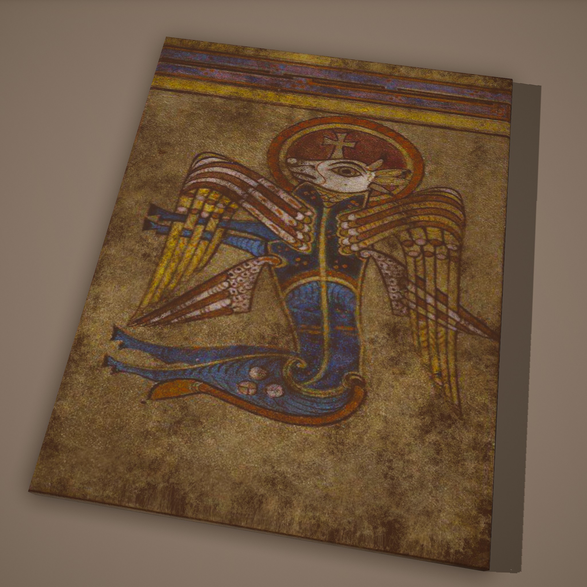 Medieval Dragon Painting - 3D Model by Get Dead Entertainment