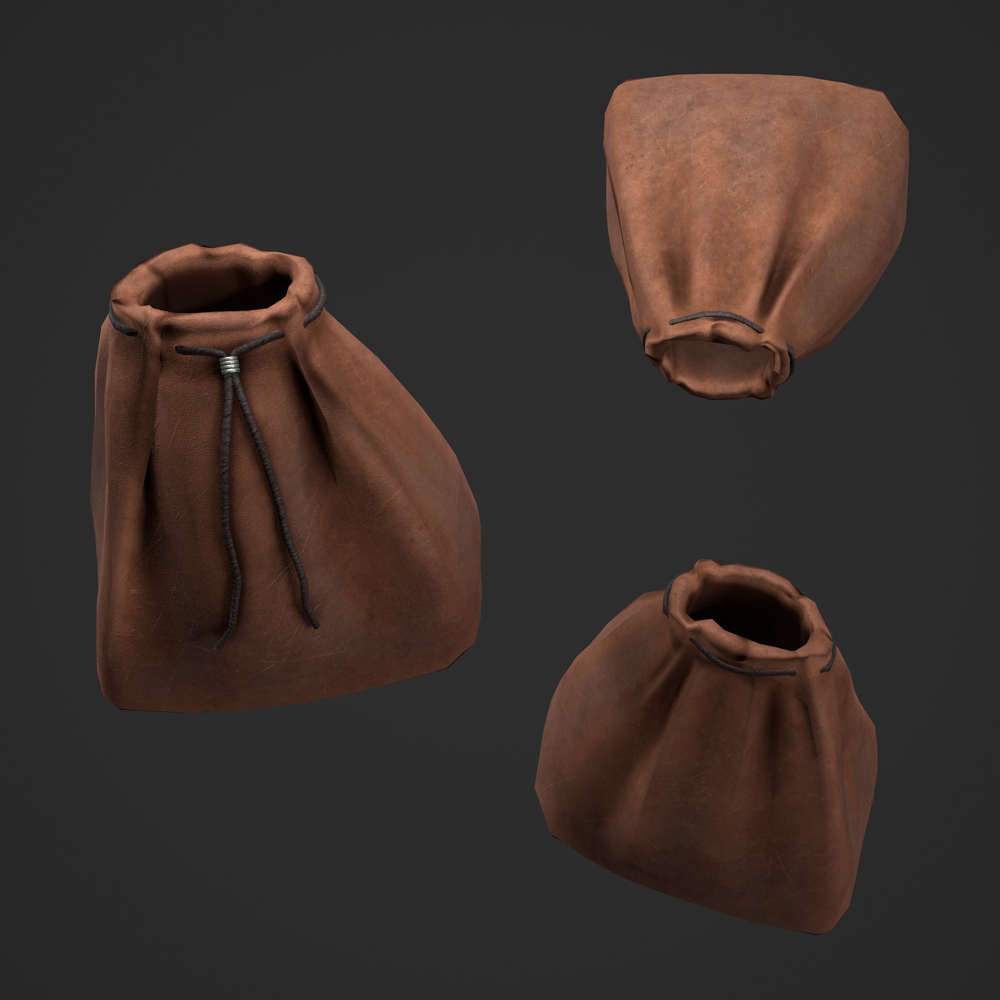 Medieval Drawstring Bag - 3D Model by Get Dead Entertainment