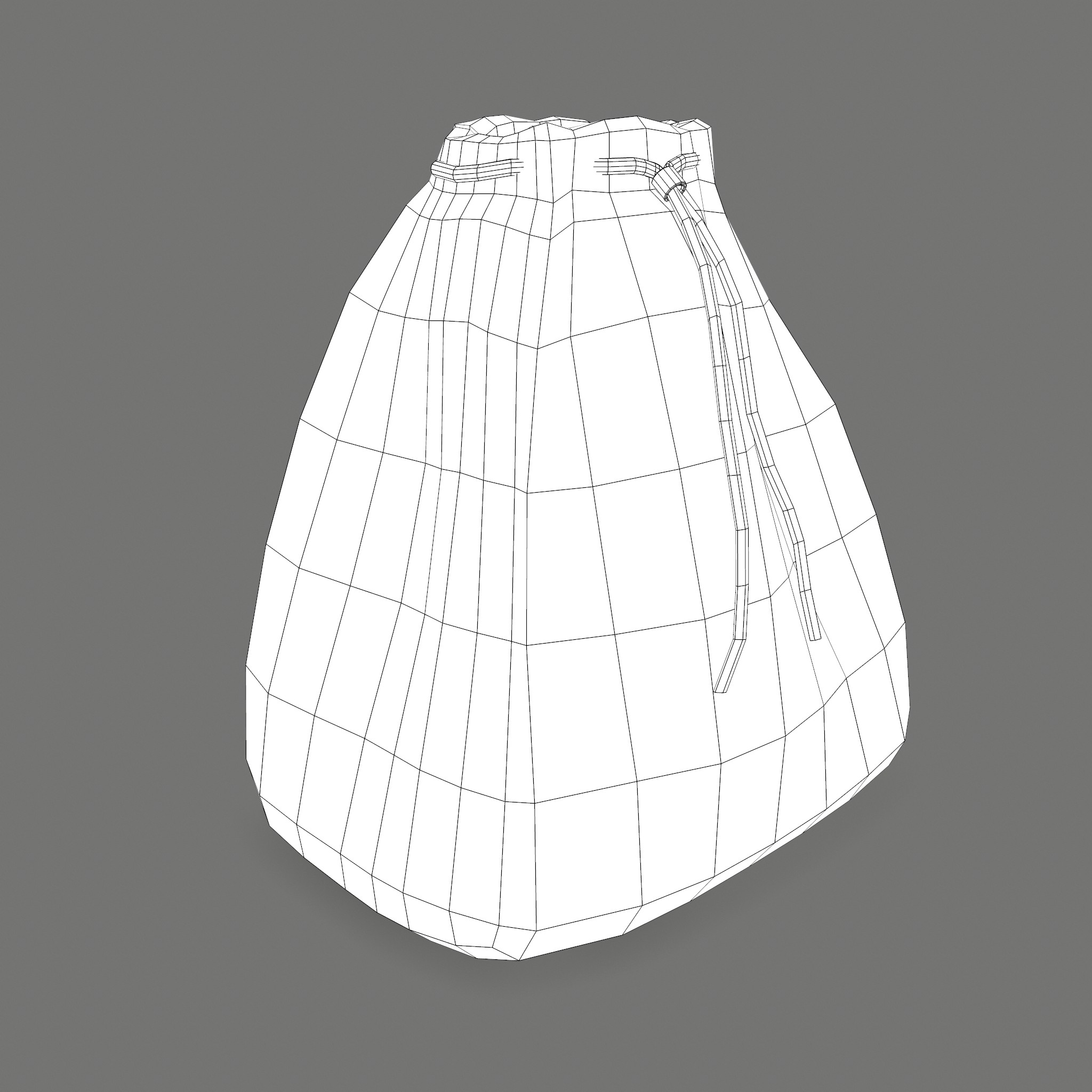 Medieval Drawstring Bag - 3D Model by Get Dead Entertainment