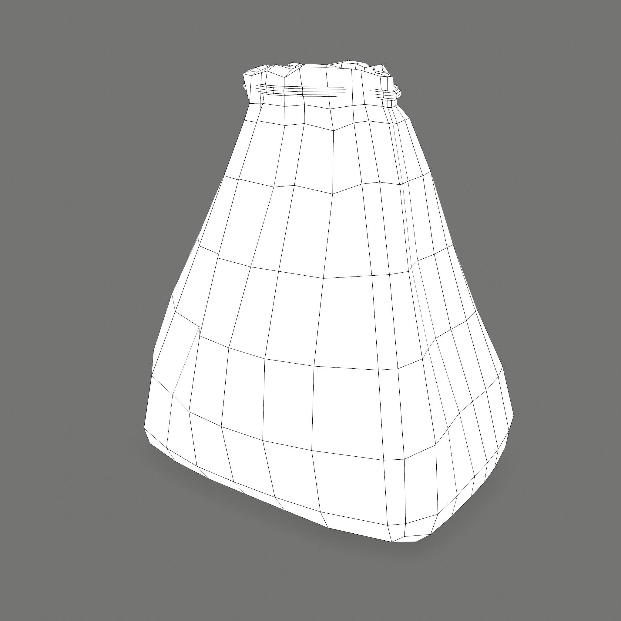 Medieval Drawstring Bag - 3D Model by Get Dead Entertainment