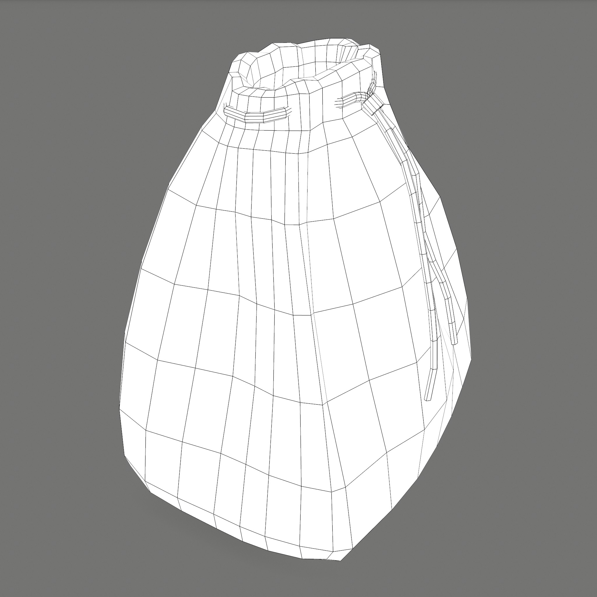 Medieval Drawstring Bag - 3D Model by Get Dead Entertainment