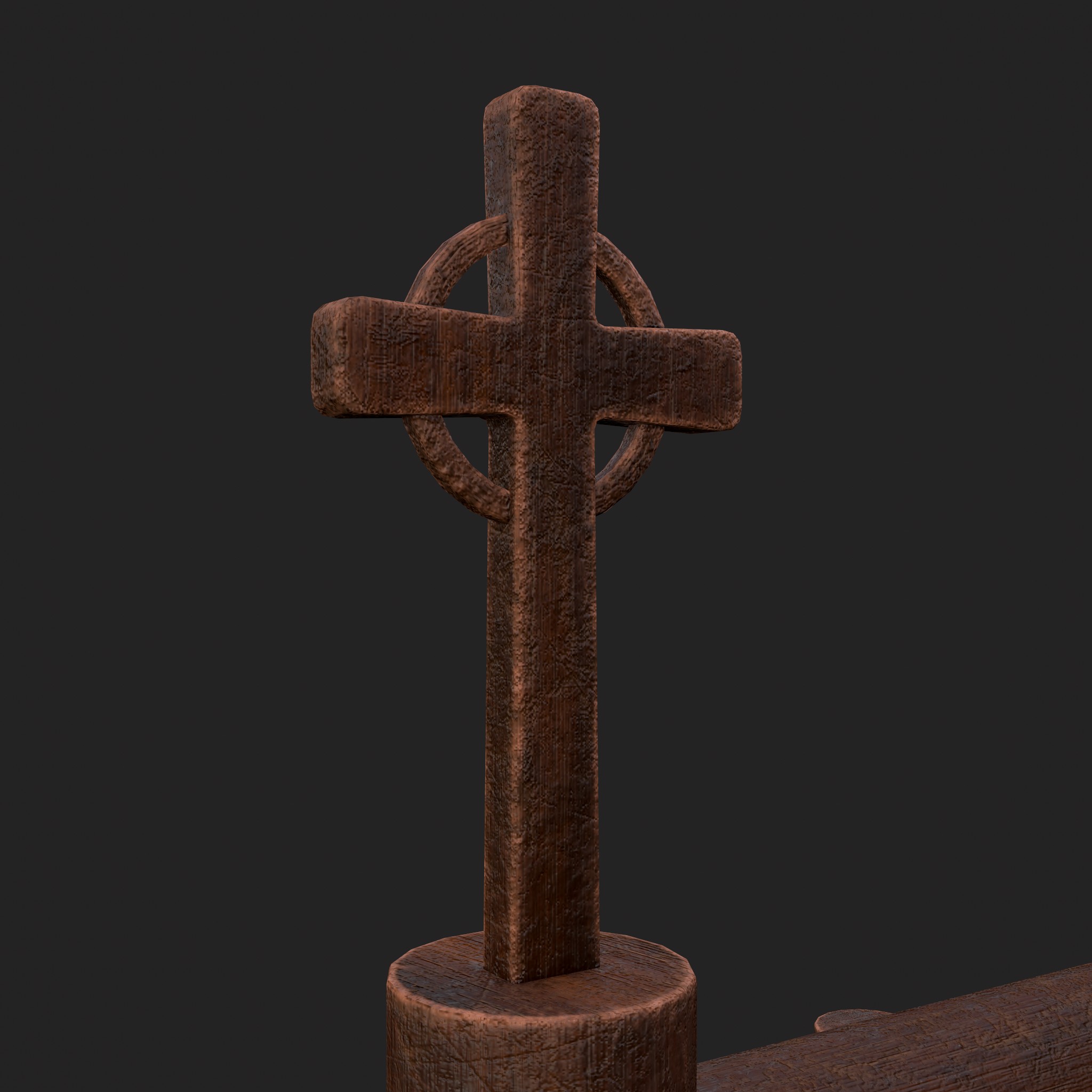 Medieval Elegant Cross Chair - 3D Model by Get Dead Entertainment