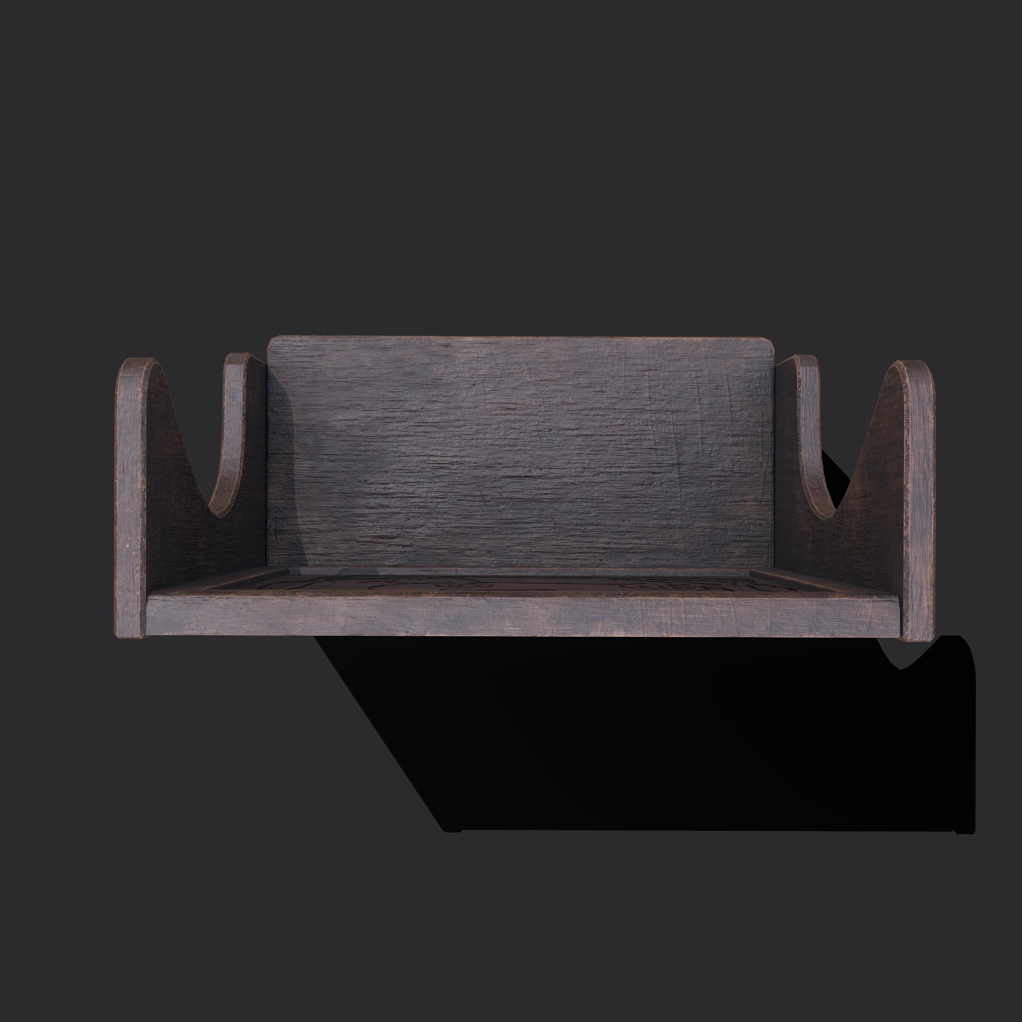 Medieval Elegant Deer Bench - 3D Model by Get Dead Entertainment