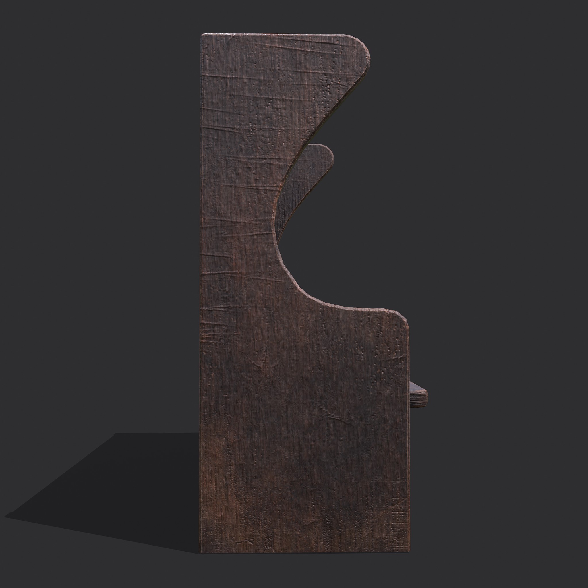 Medieval Elegant Deer Bench - 3D Model by Get Dead Entertainment