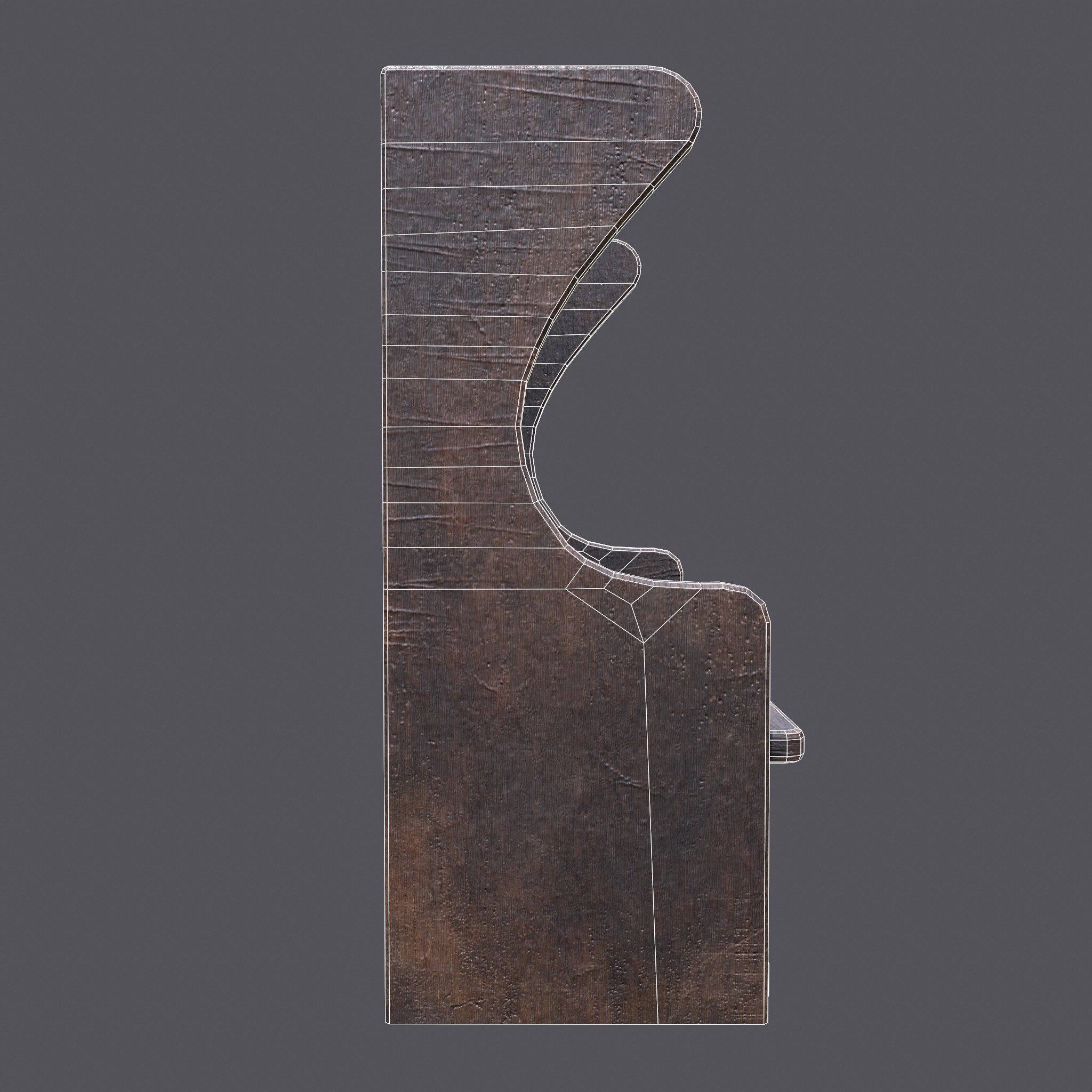 Medieval Elegant Deer Bench - 3D Model by Get Dead Entertainment