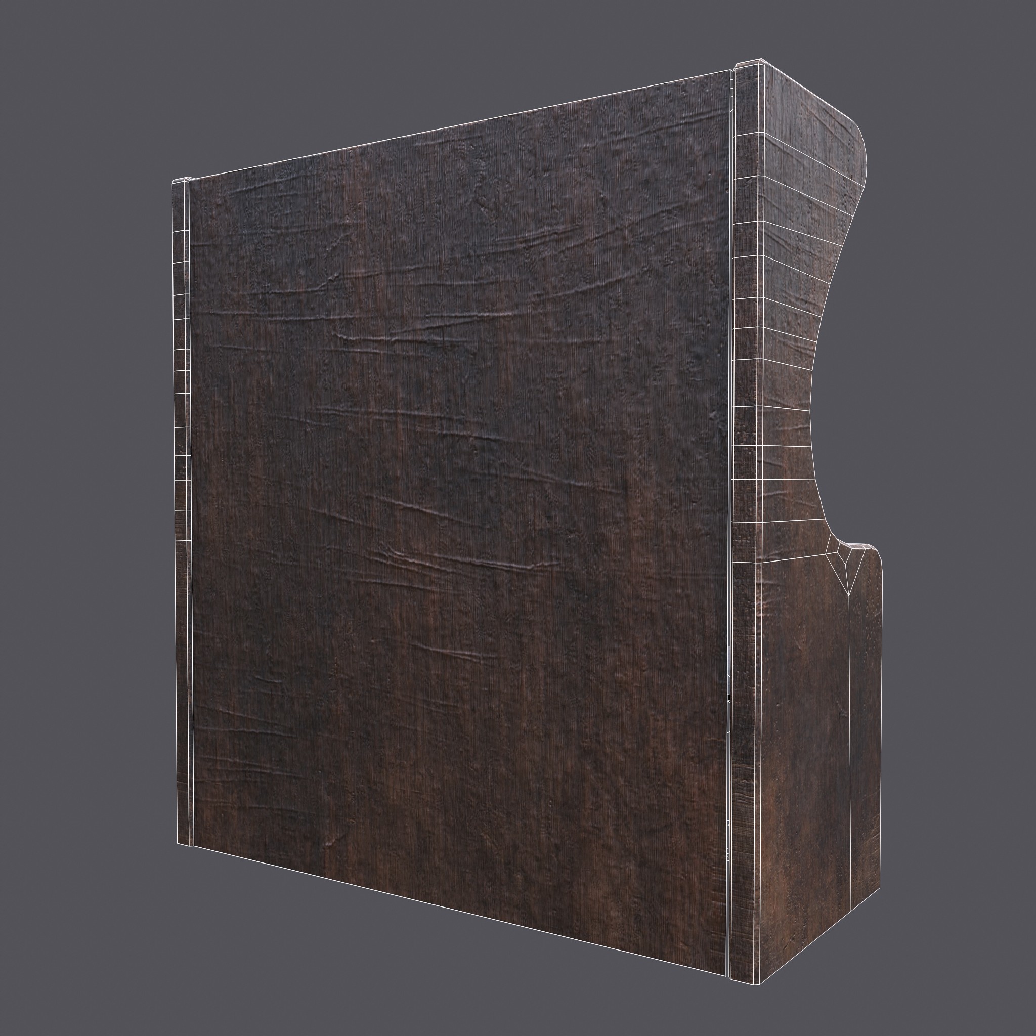 Medieval Elegant Deer Bench - 3D Model by Get Dead Entertainment