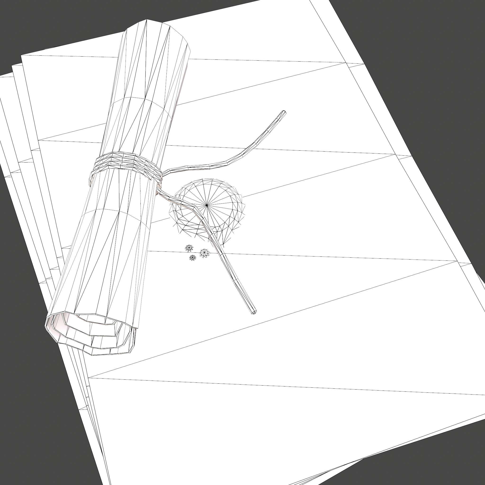 Medieval Elegant Papers - 3D Model by Get Dead Entertainment