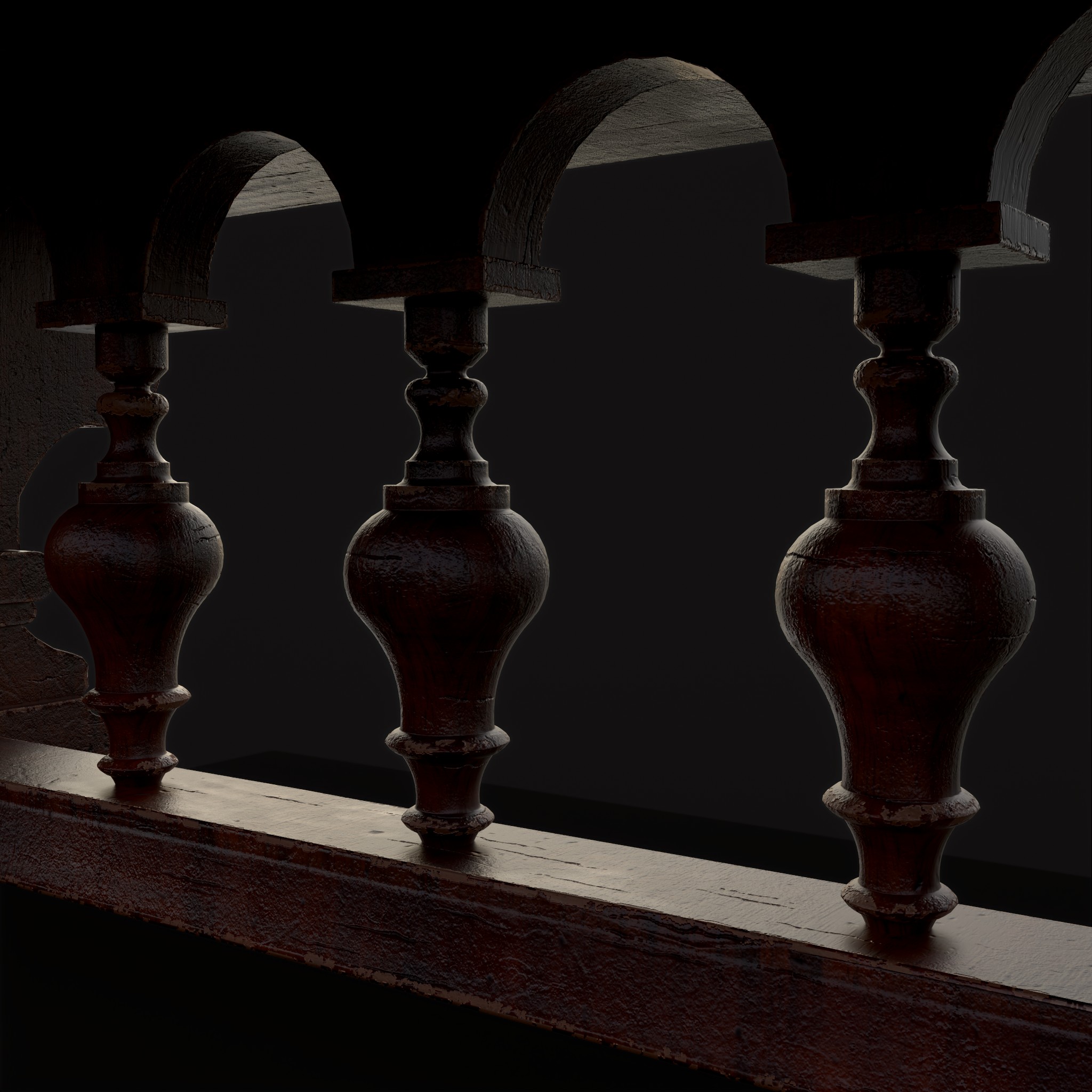 Medieval Elegant Rectangle Table - 3D Model by Get Dead Entertainment
