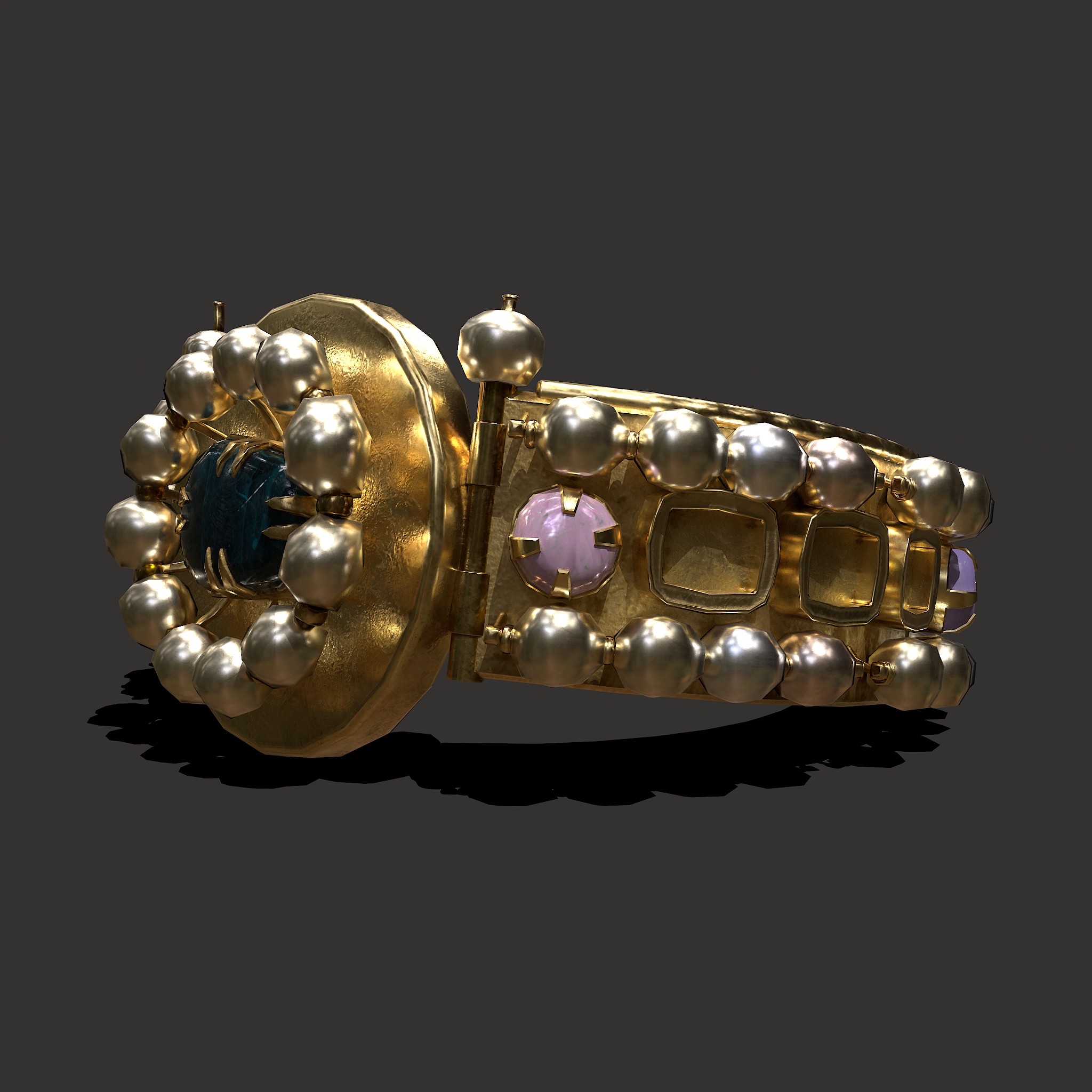 Medieval Elegant Ring - 3D Model by Get Dead Entertainment