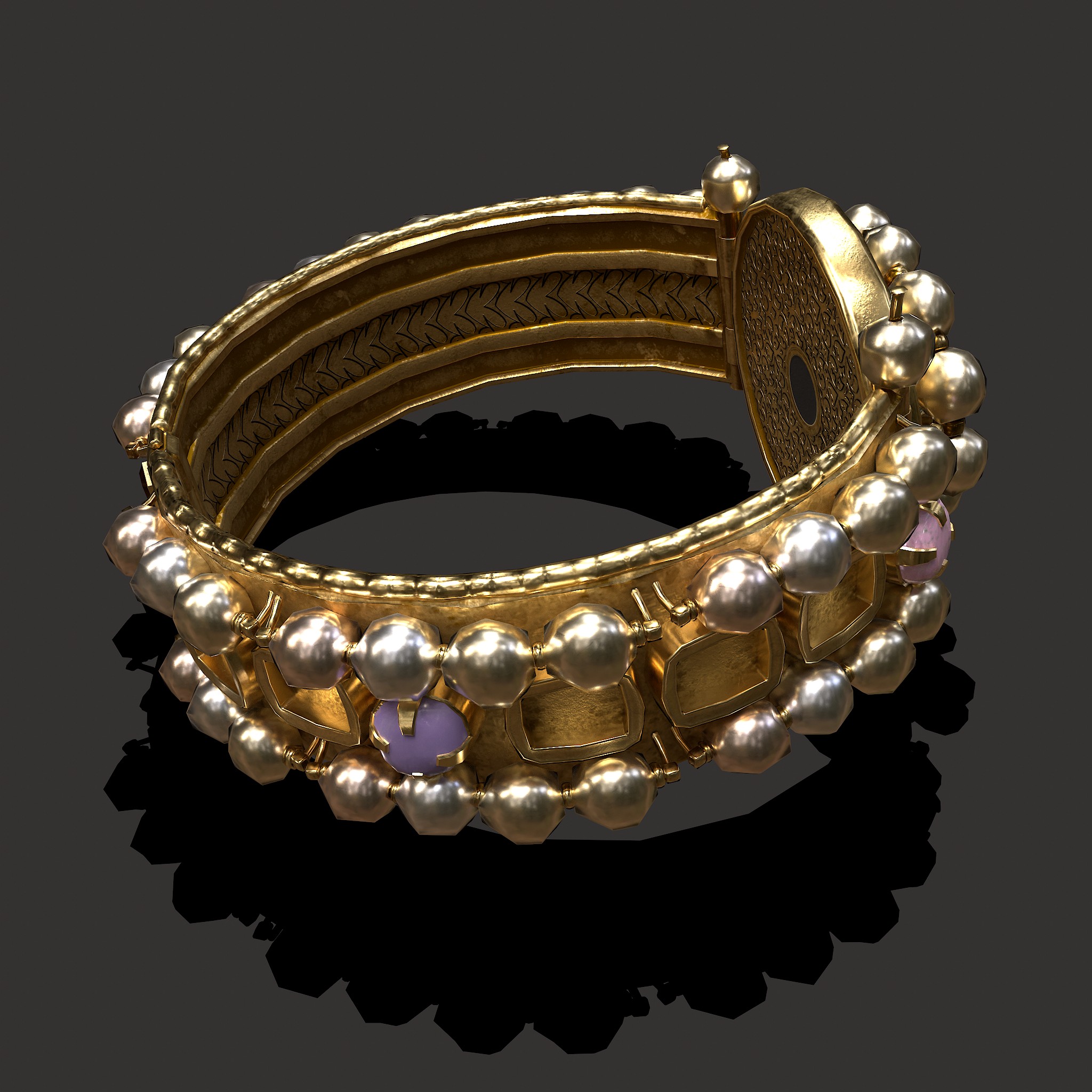 Medieval Elegant Ring - 3D Model by Get Dead Entertainment