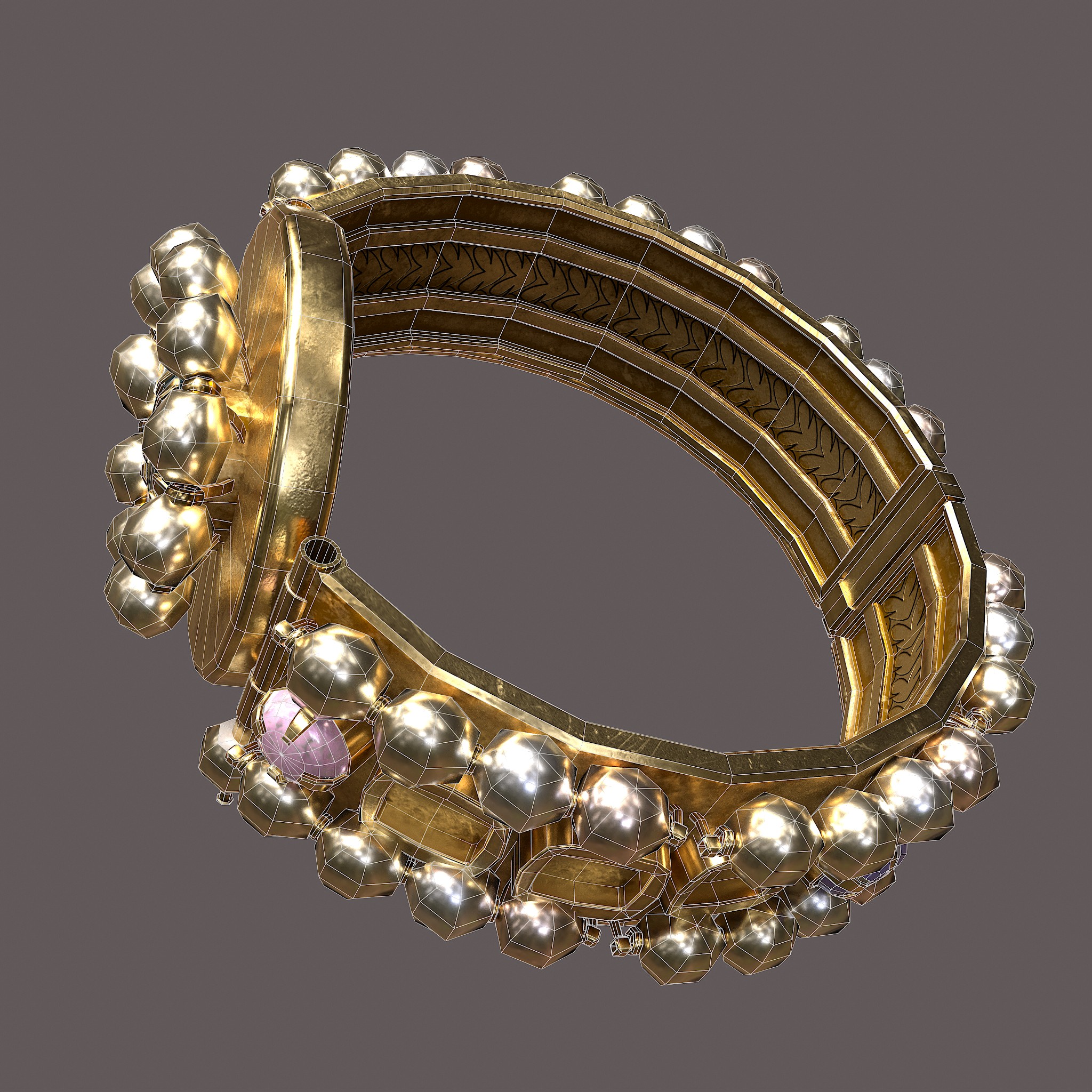 Medieval Elegant Ring - 3D Model by Get Dead Entertainment