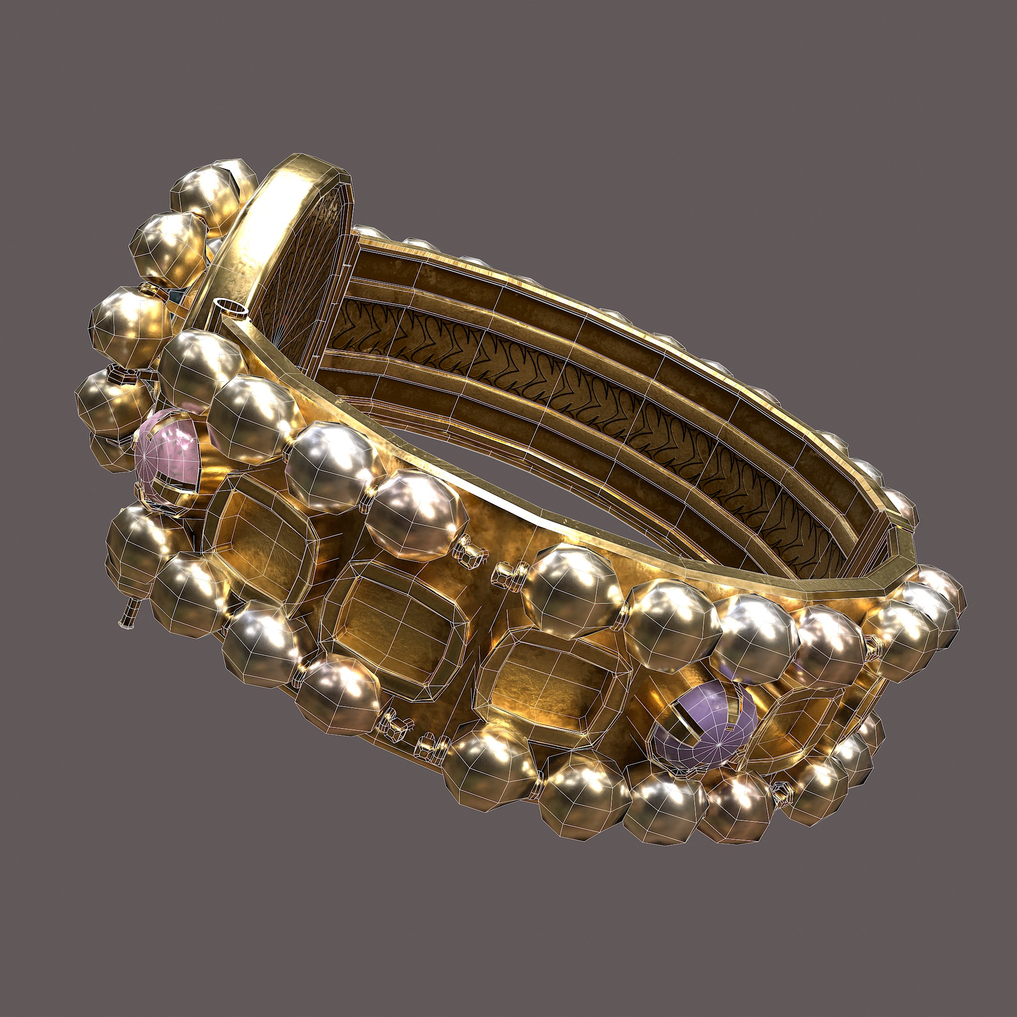 Medieval Elegant Ring - 3D Model by Get Dead Entertainment