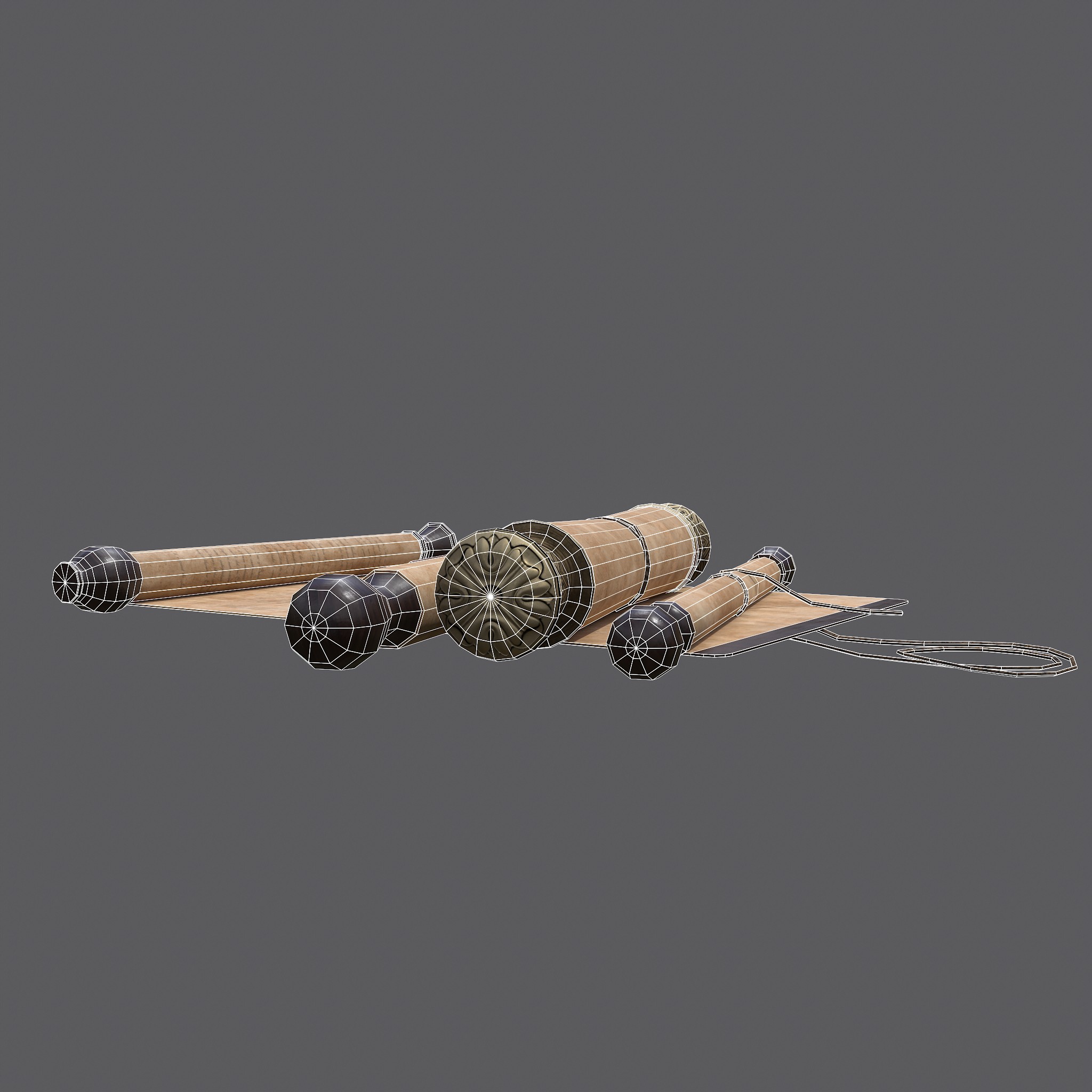 Medieval Elegant Scrolls - 3D Model by Get Dead Entertainment