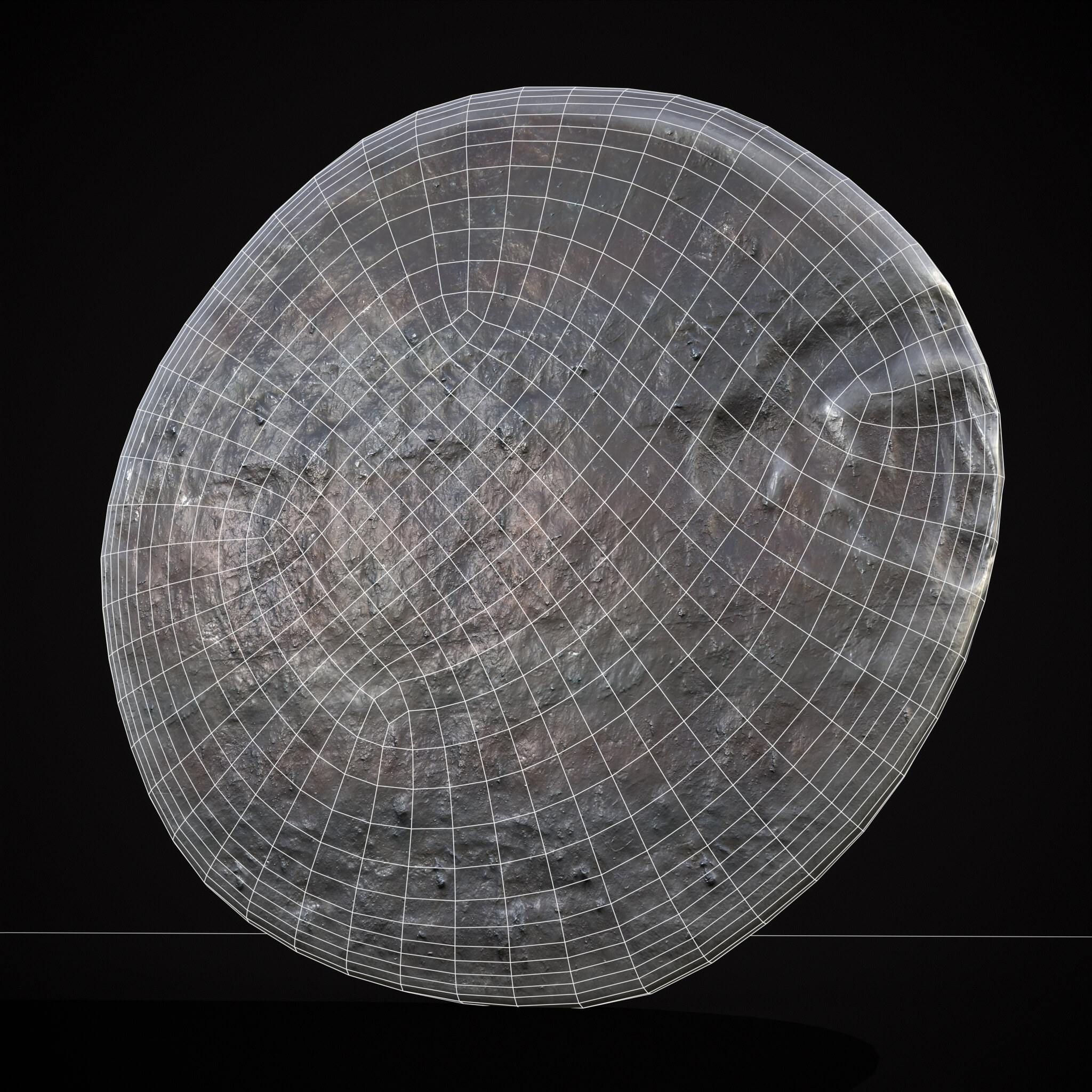 Medieval Engraved Man Coin - Free 3D Model by Get Dead Entertainment