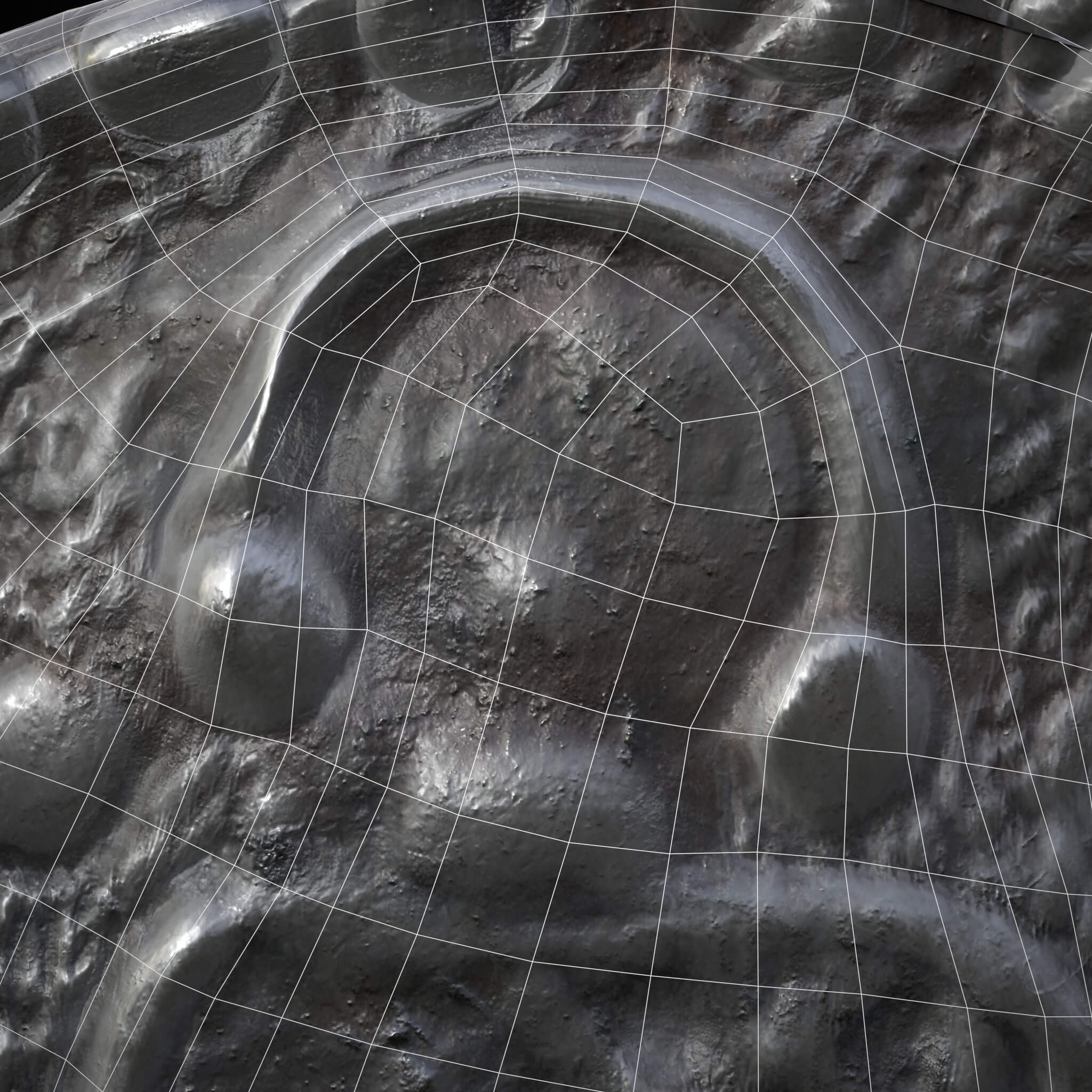 Medieval Engraved Man Coin - Free 3D Model by Get Dead Entertainment