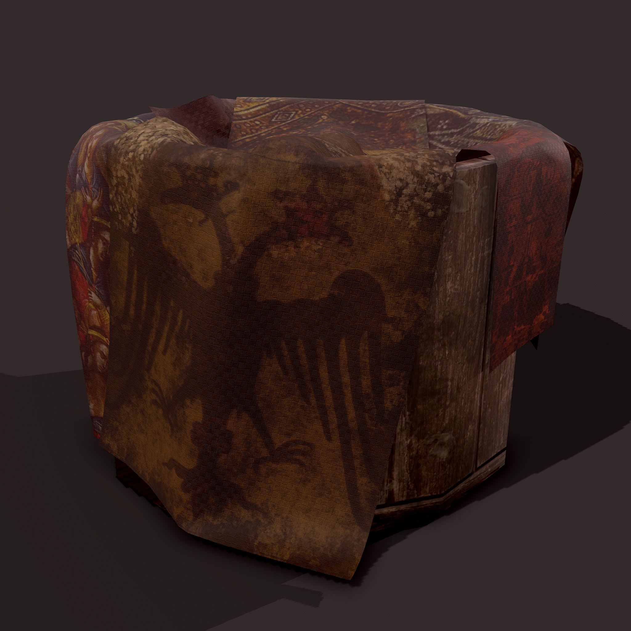 Medieval Fabric Bucket - 3D Model by Get Dead Entertainment