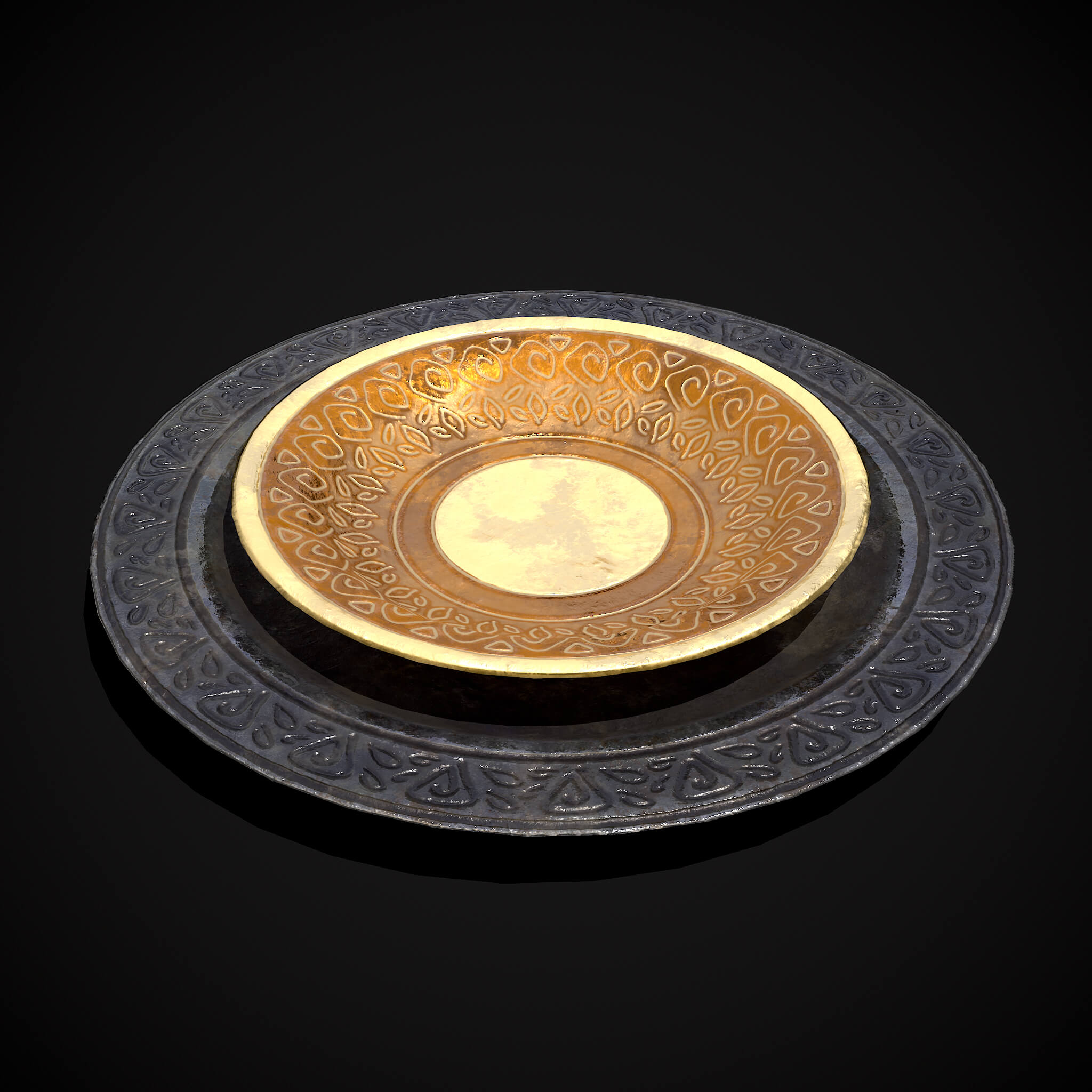 Medieval Fancy Plates - 3D Model by Get Dead Entertainment