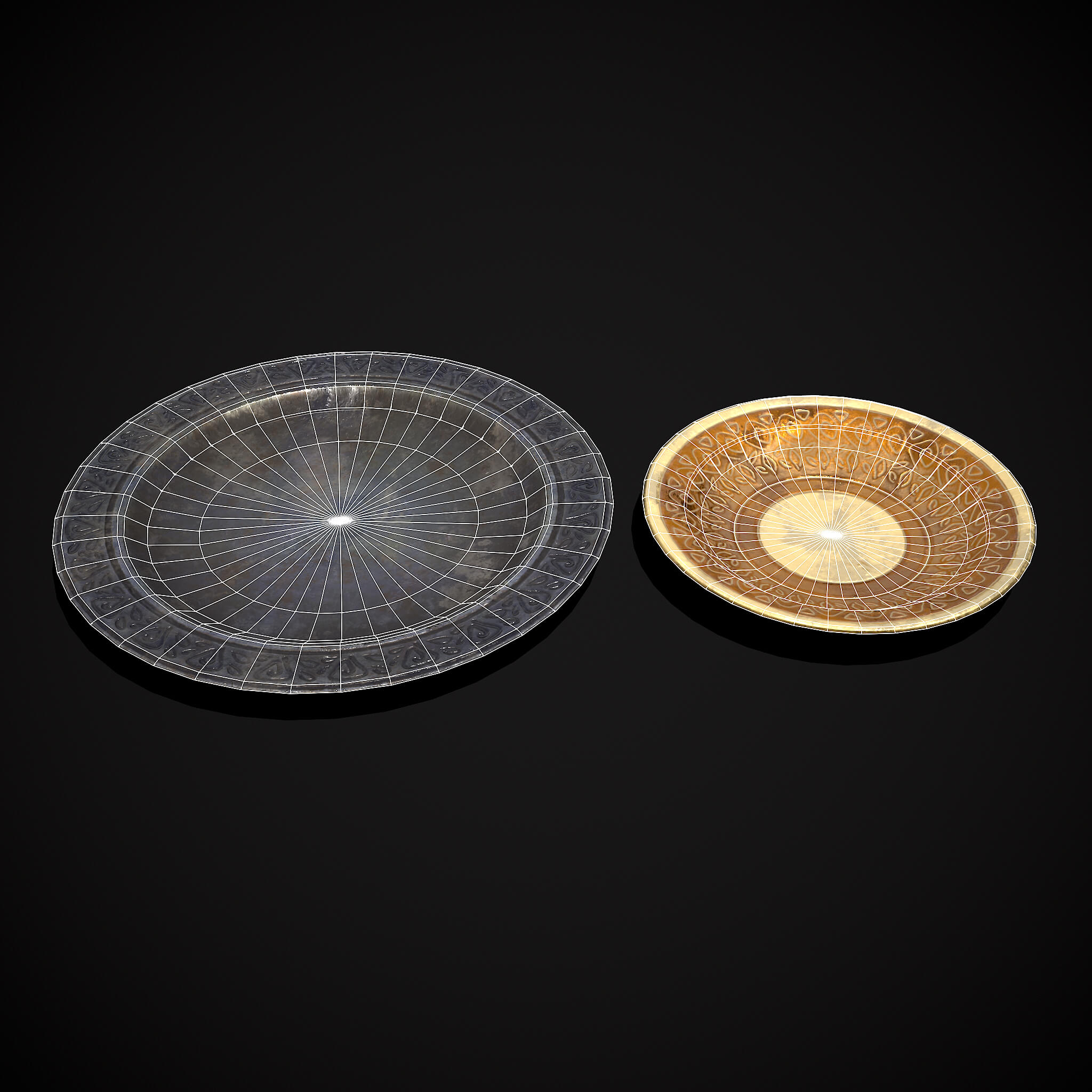 Medieval Fancy Plates - 3D Model by Get Dead Entertainment