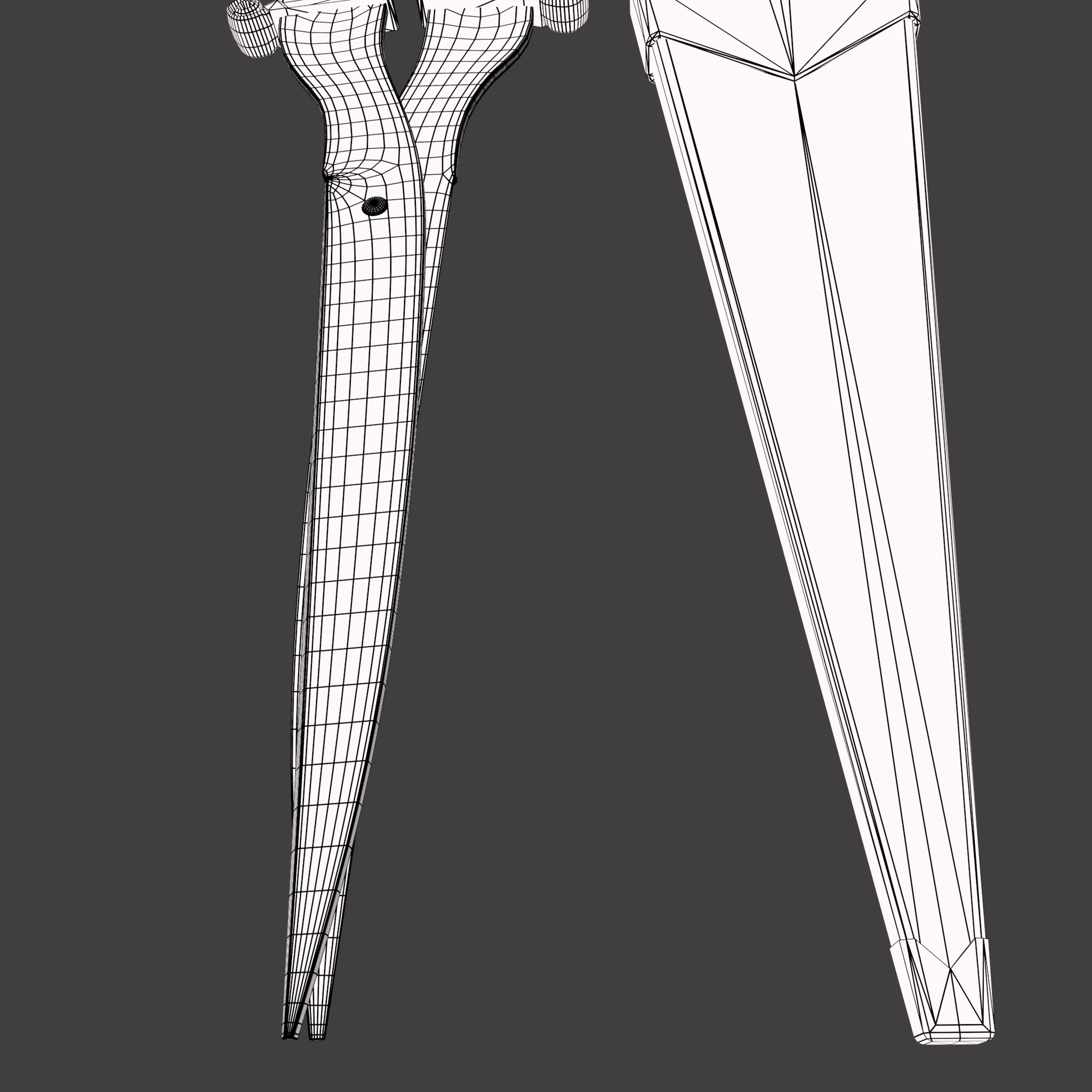 Medieval Fancy Scissors - 3D Model by Get Dead Entertainment
