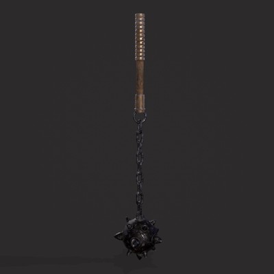 Medieval Flail - 3D Model by Get Dead Entertainment