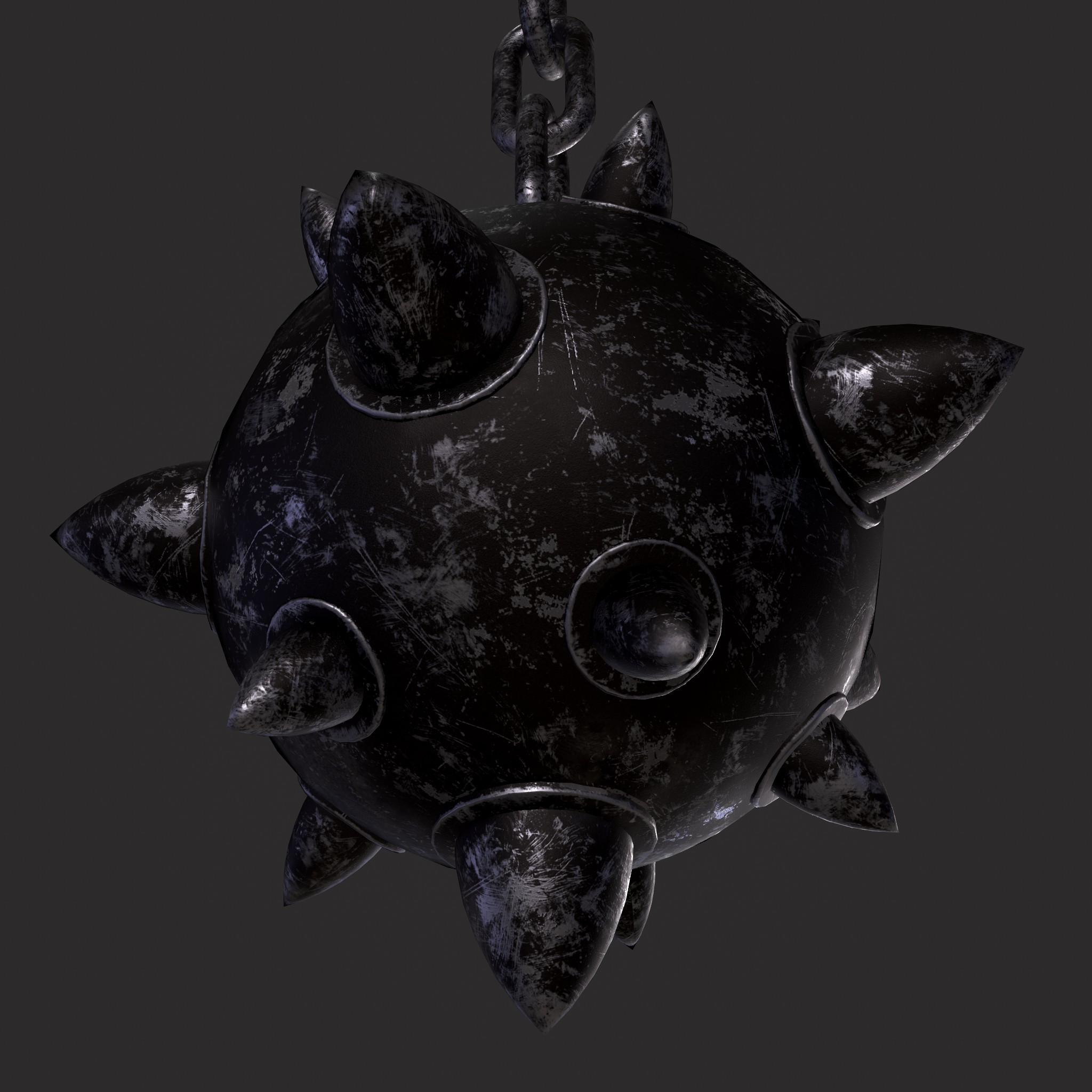 Medieval Flail - 3D Model by Get Dead Entertainment