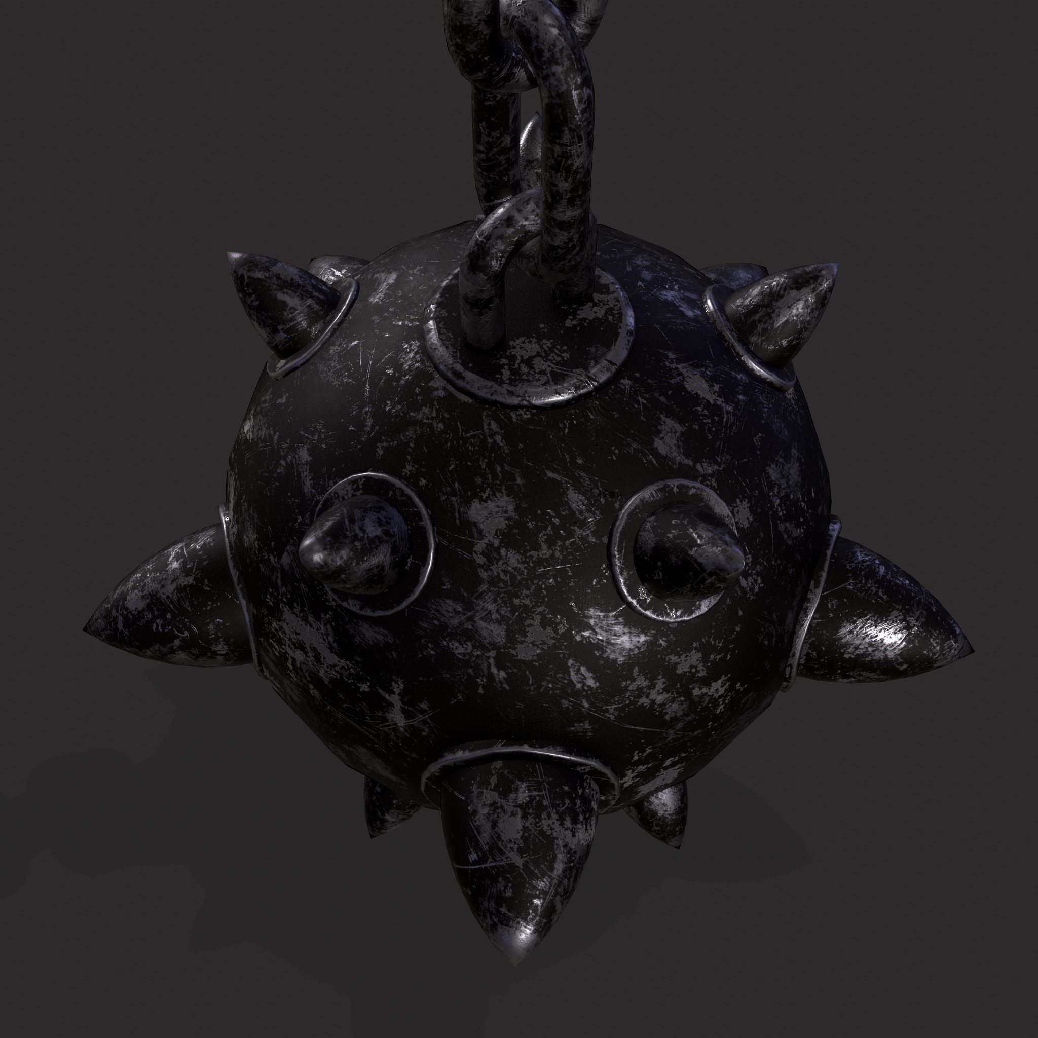 Medieval Flail - 3D Model by Get Dead Entertainment