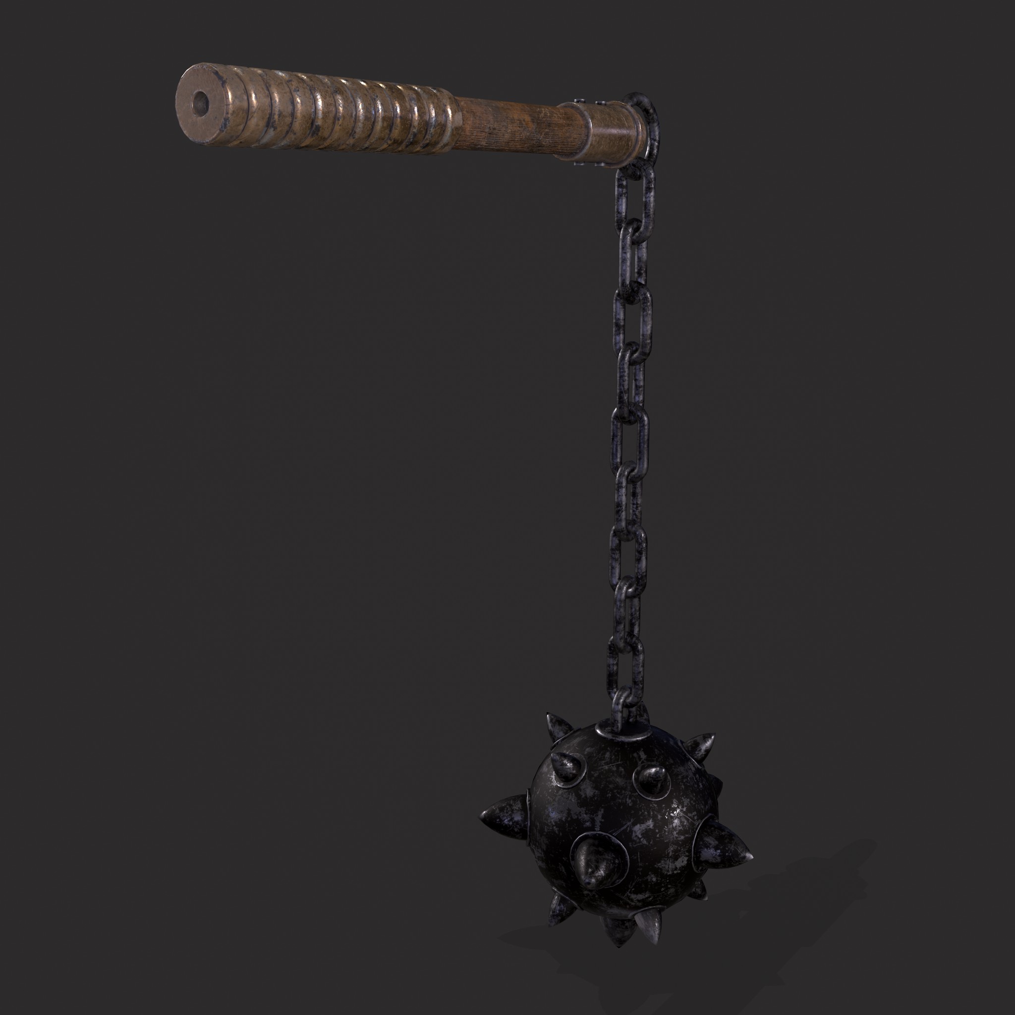 Medieval Flail - 3D Model by Get Dead Entertainment