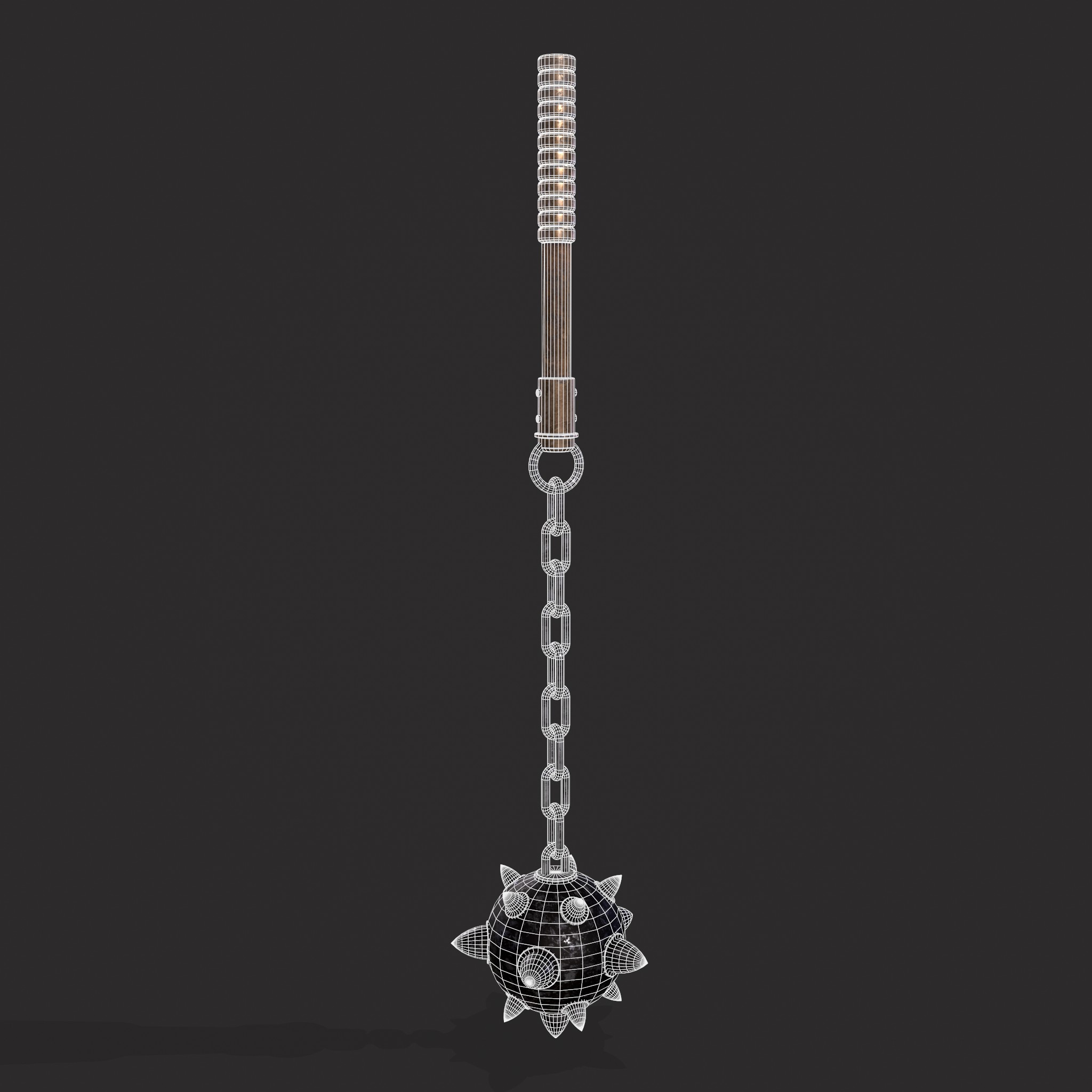Medieval Flail - 3D Model by Get Dead Entertainment