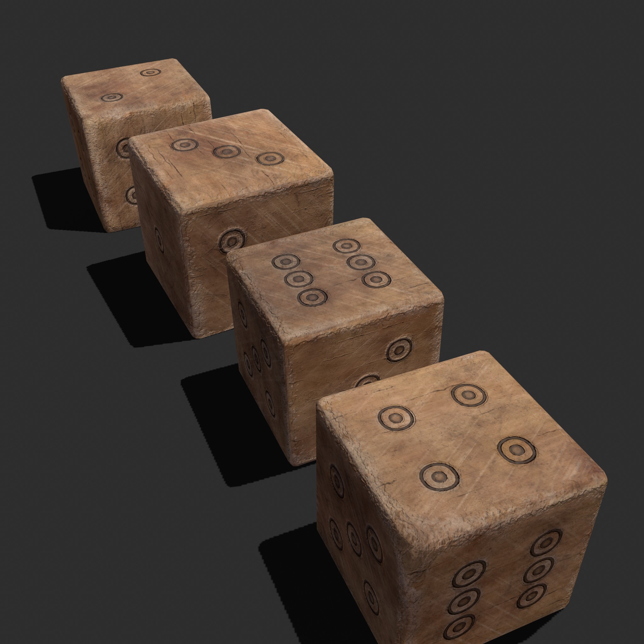 Medieval Game Pieces - 3D Model by Get Dead Entertainment