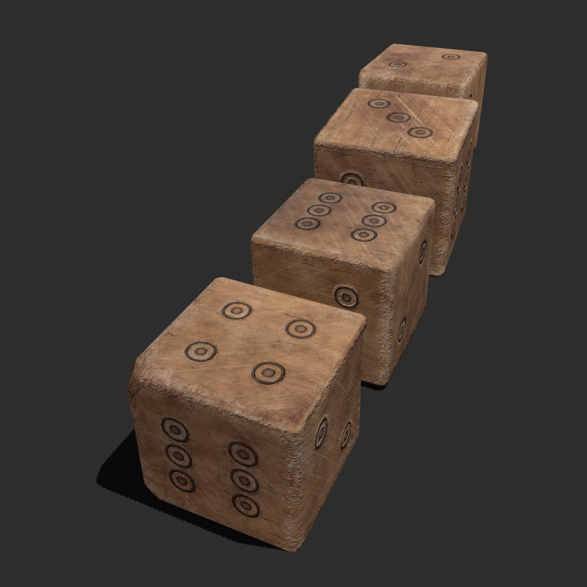 Medieval Game Pieces - 3D Model by Get Dead Entertainment