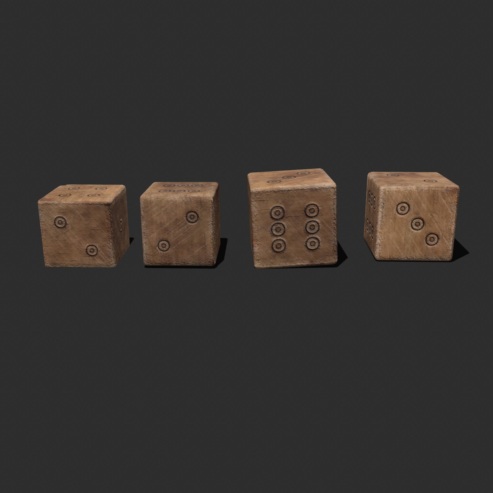 Medieval Game Pieces - 3D Model by Get Dead Entertainment